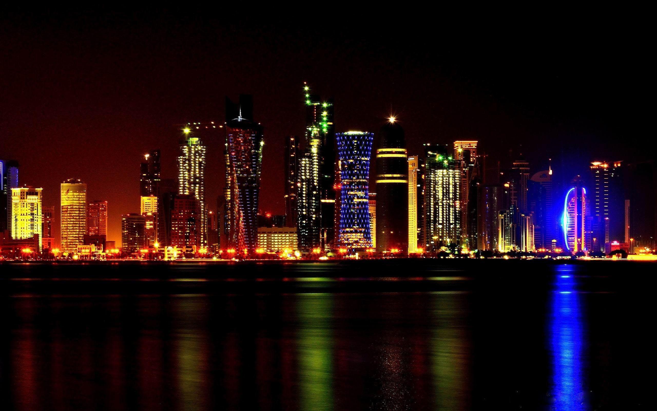 Qatar Skyline Wallpapers - Top Free Qatar Skyline Backgrounds ...