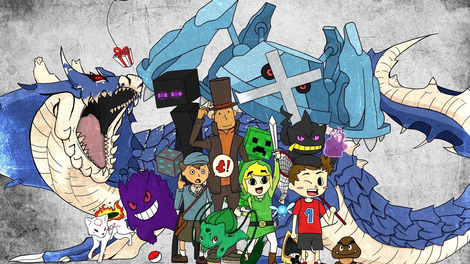 Gaming Mashup Wallpapers - Top Free Gaming Mashup Backgrounds ...