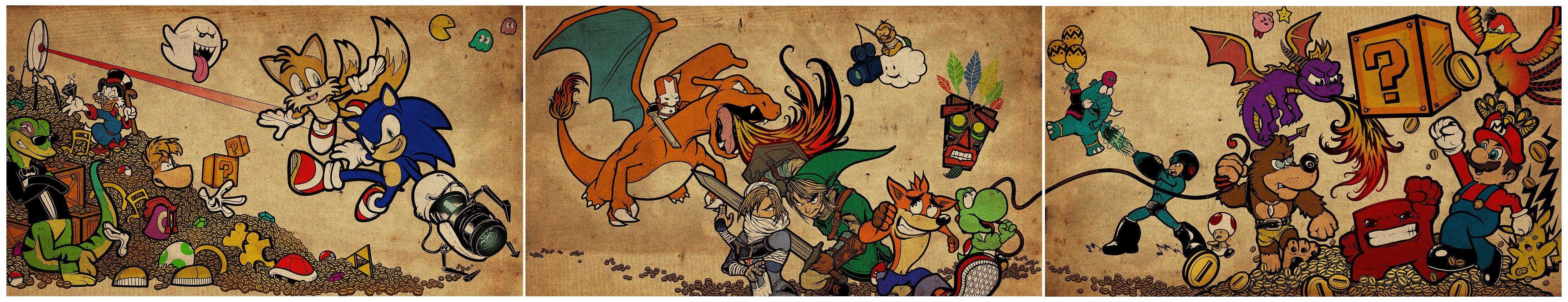 Gaming Mashup Wallpapers - Top Free Gaming Mashup Backgrounds ...