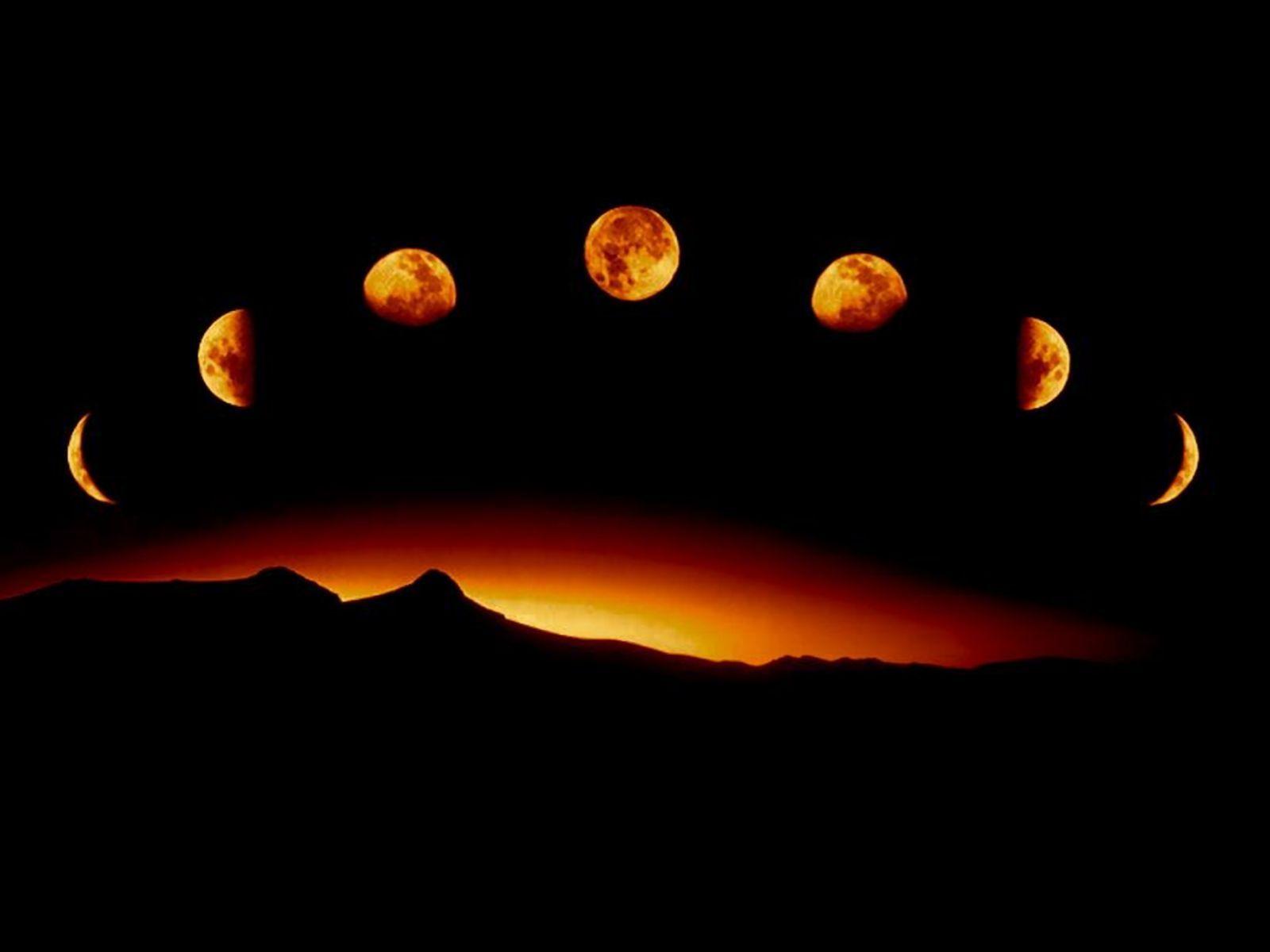 Orange Moon Wallpapers - Top Free Orange Moon Backgrounds - WallpaperAccess