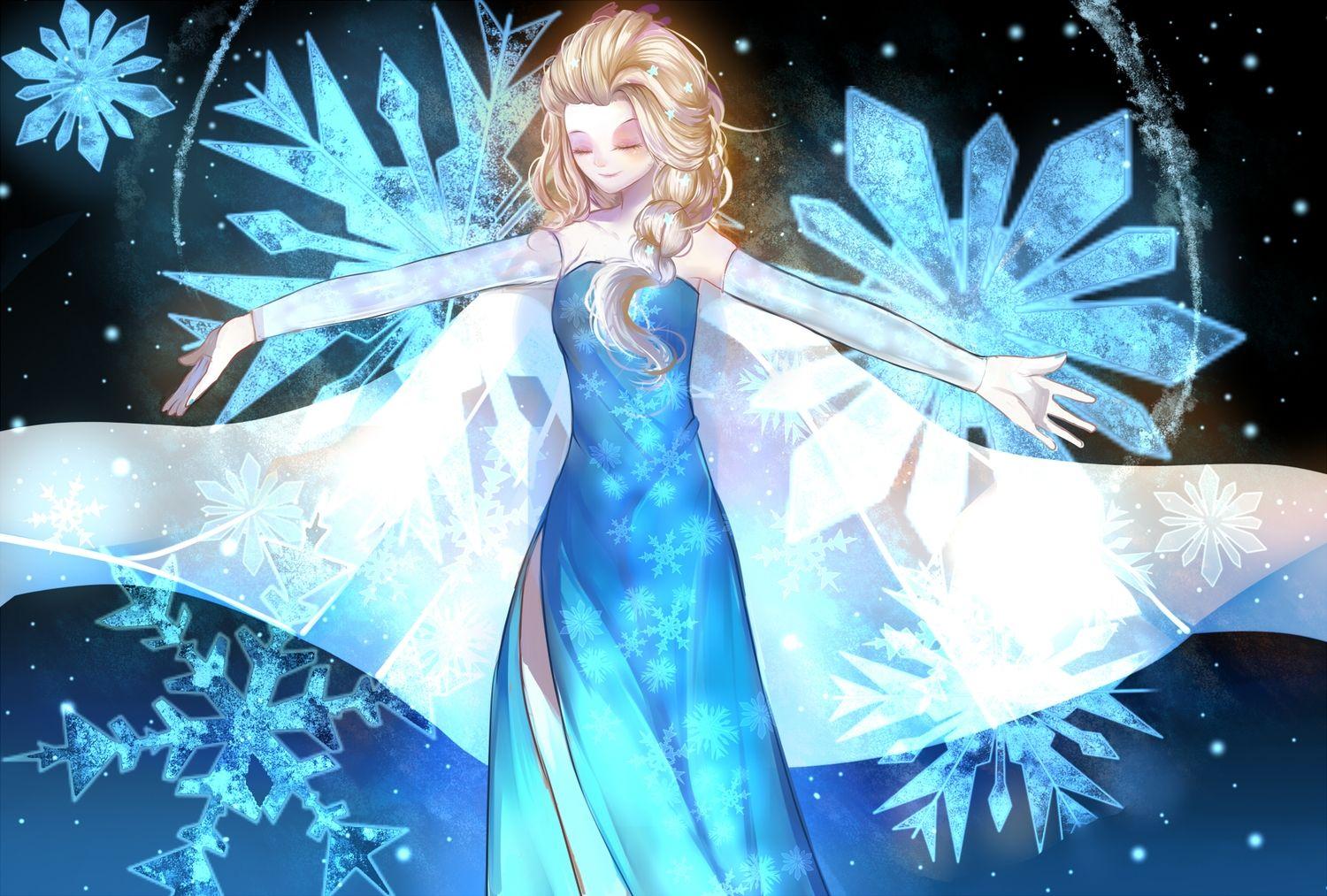 Elsa Anime Wallpapers - Top Free Elsa Anime Backgrounds - WallpaperAccess