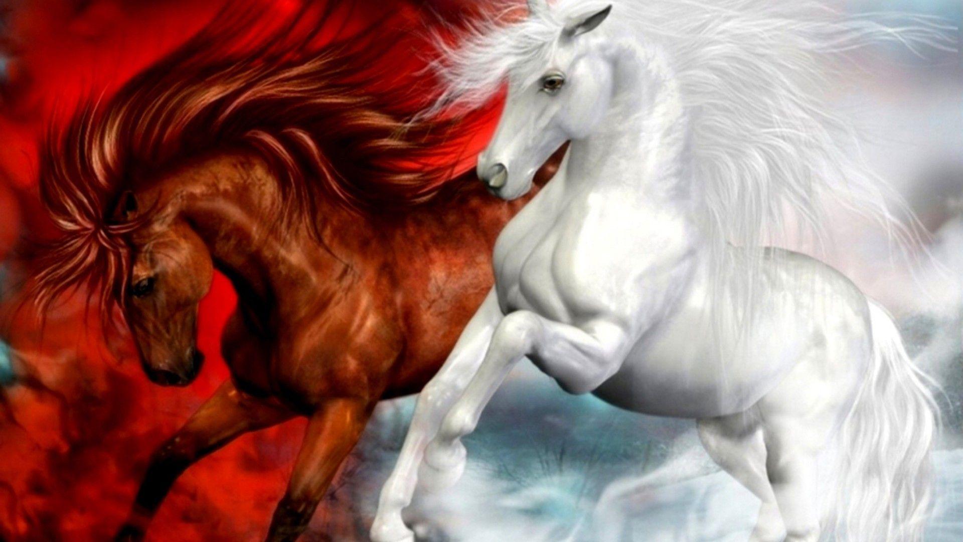 Horse Abstract HD Wallpapers - Top Free Horse Abstract HD Backgrounds ...