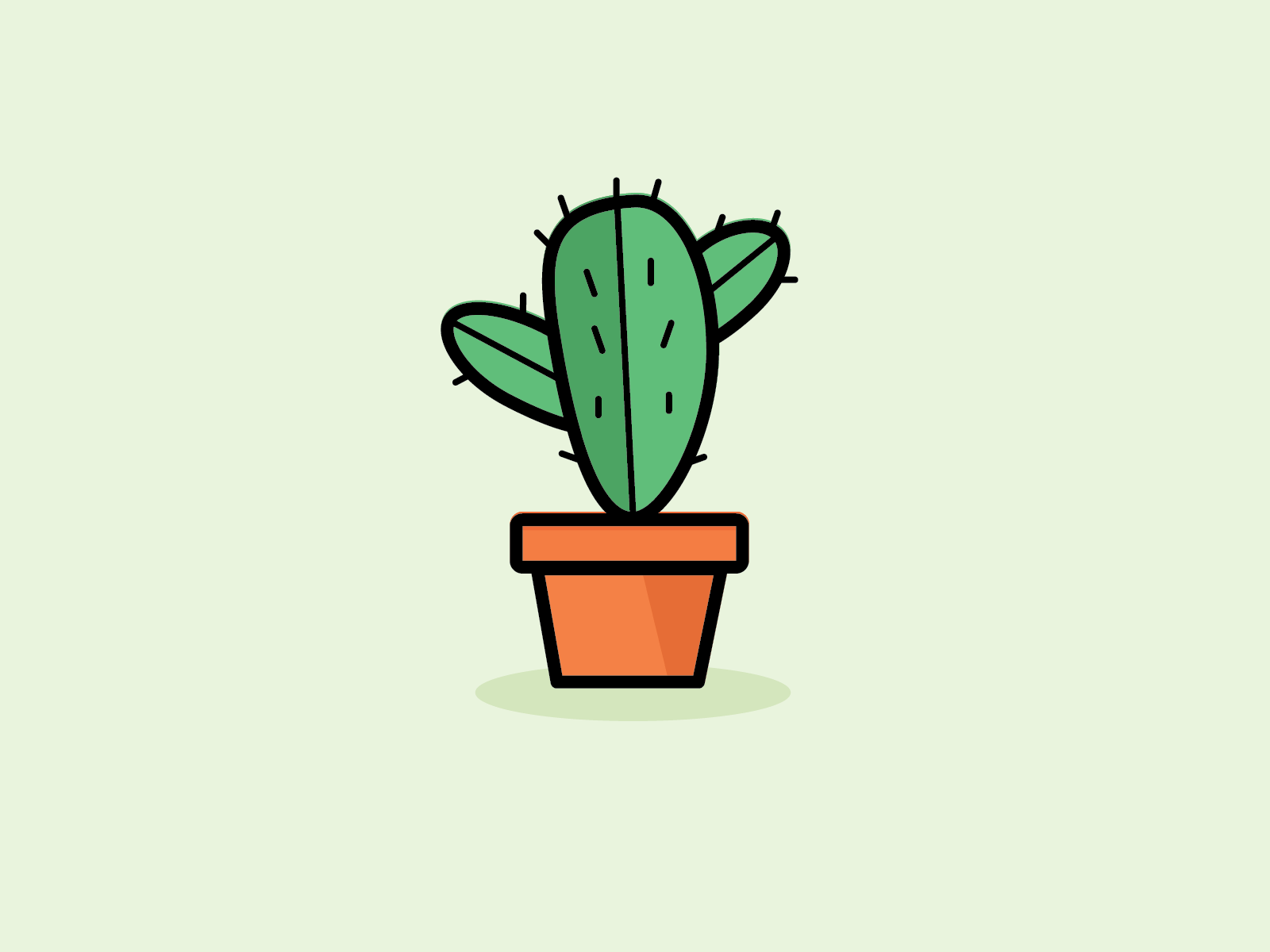 Minimalist Cactus Wallpapers - Top Free Minimalist Cactus Backgrounds ...