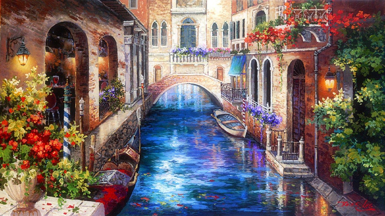 Italy Paintings Wallpapers - Top Free Italy Paintings Backgrounds ...