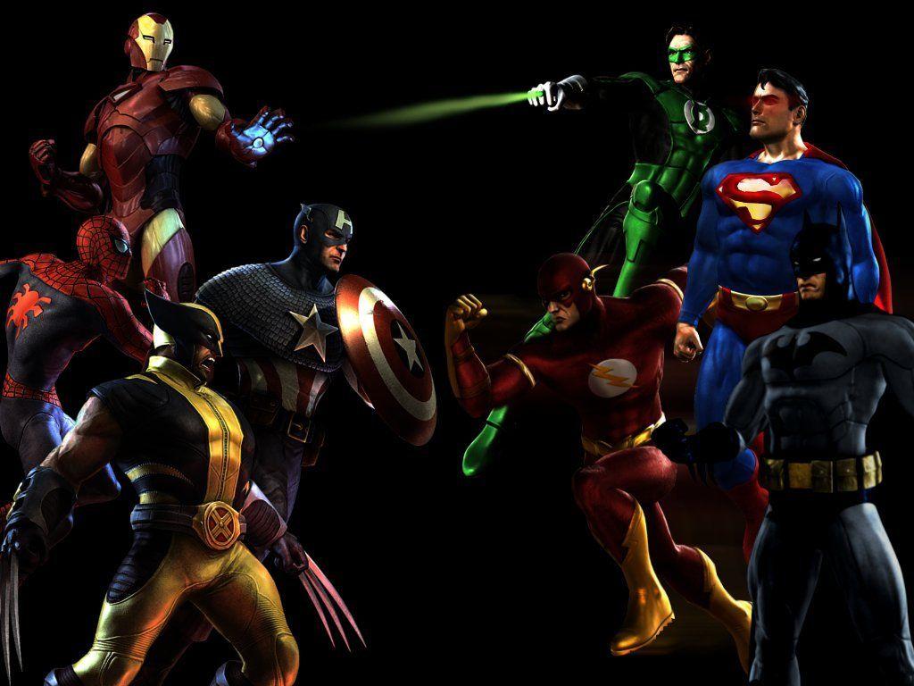 DC vs Marvel Desktop Wallpapers - Top Free DC vs Marvel Desktop ...