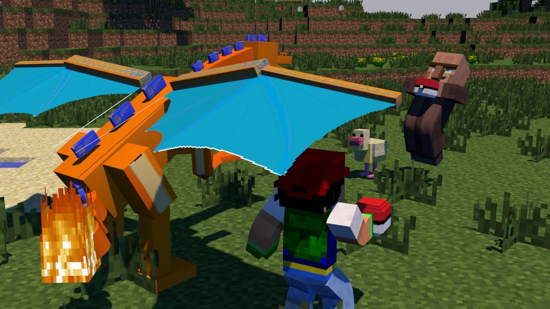 Minecraft Pokemon Wallpapers - Top Free Minecraft Pokemon Backgrounds ...