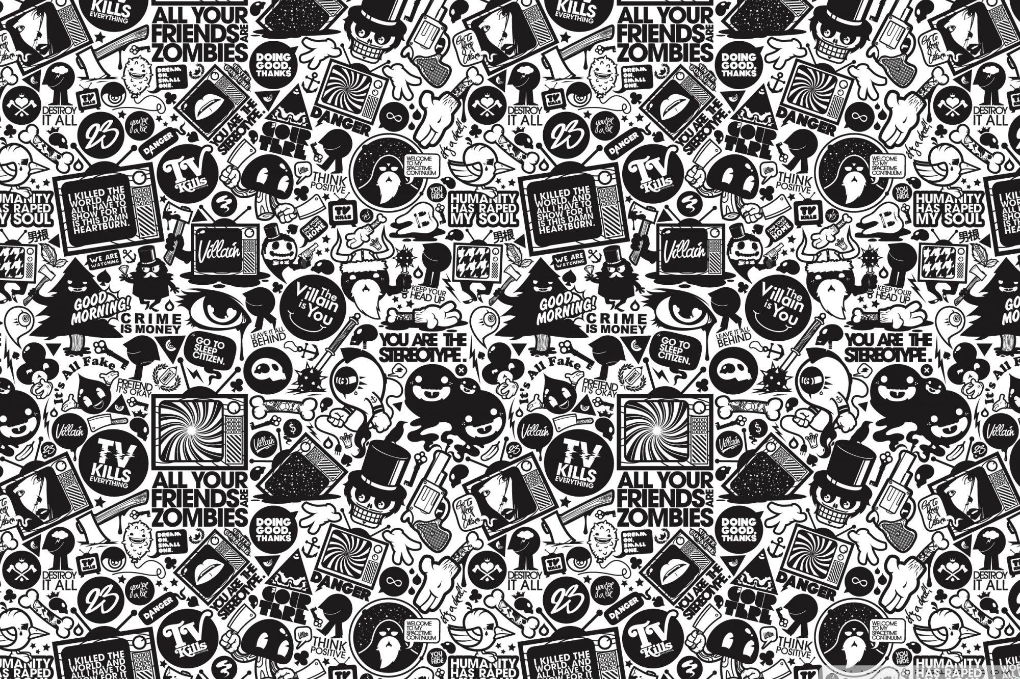 Abstract Cartoon Wallpapers - Top Free Abstract Cartoon Backgrounds ...