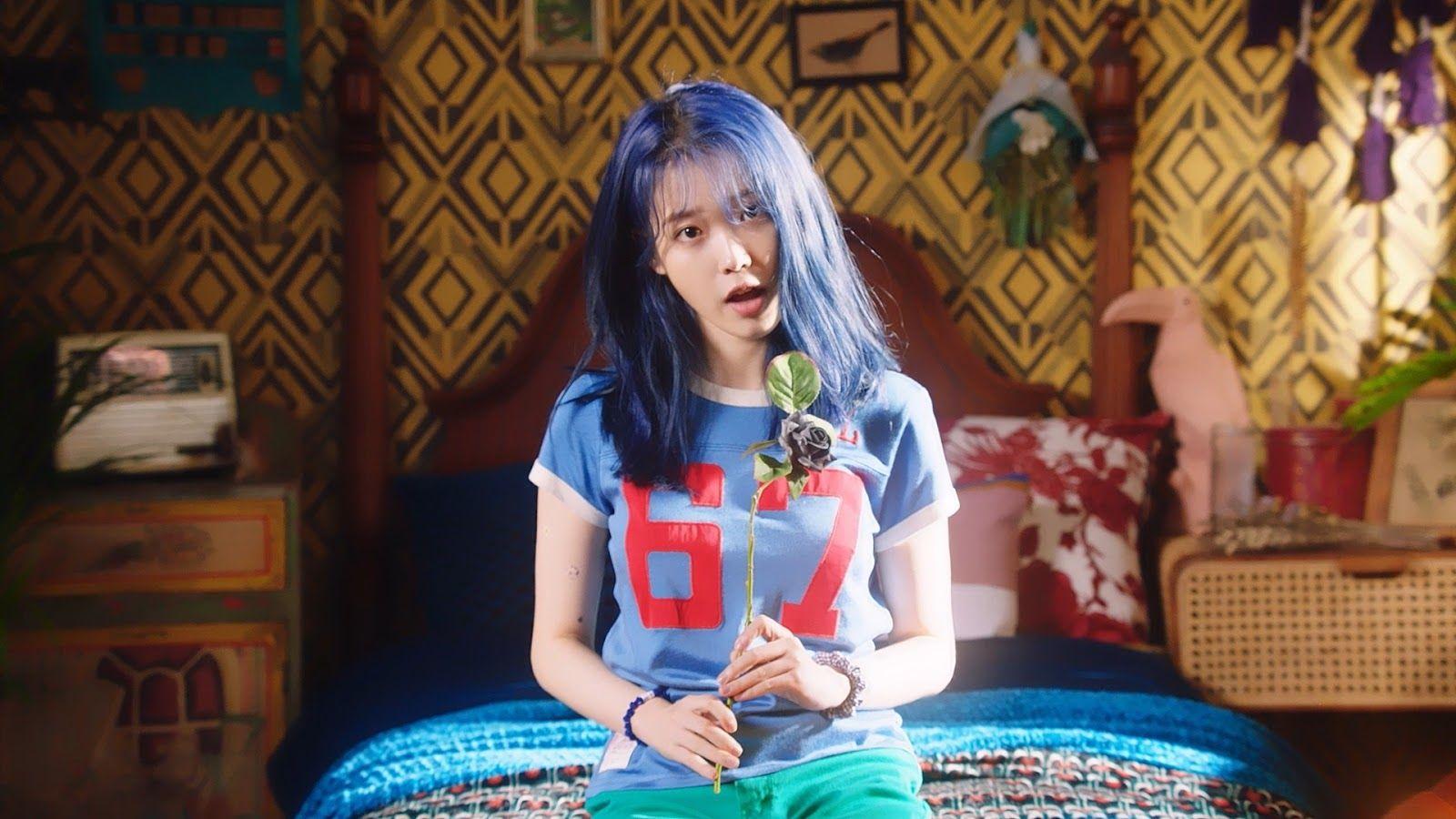 IU Blueming Wallpapers - Top Free IU Blueming Backgrounds - WallpaperAccess