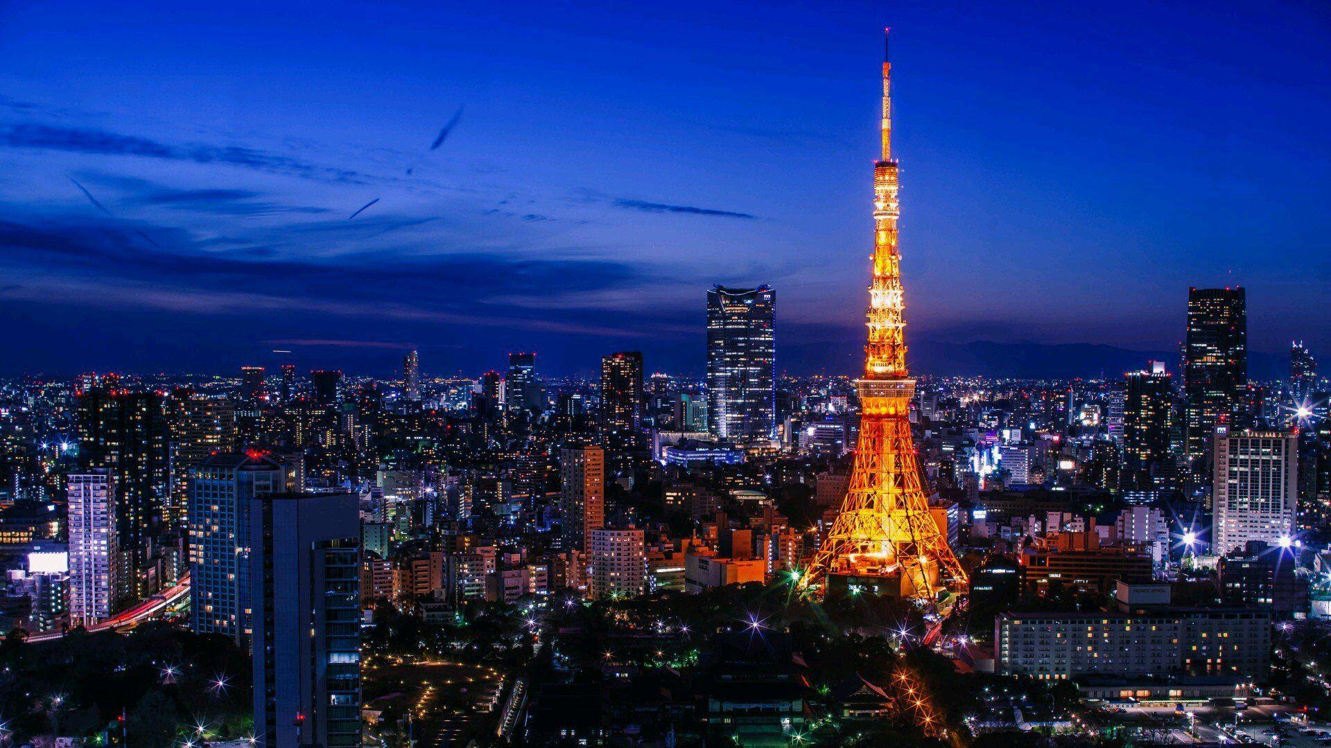 Tokyo Tower Wallpapers - Top Free Tokyo Tower Backgrounds - WallpaperAccess