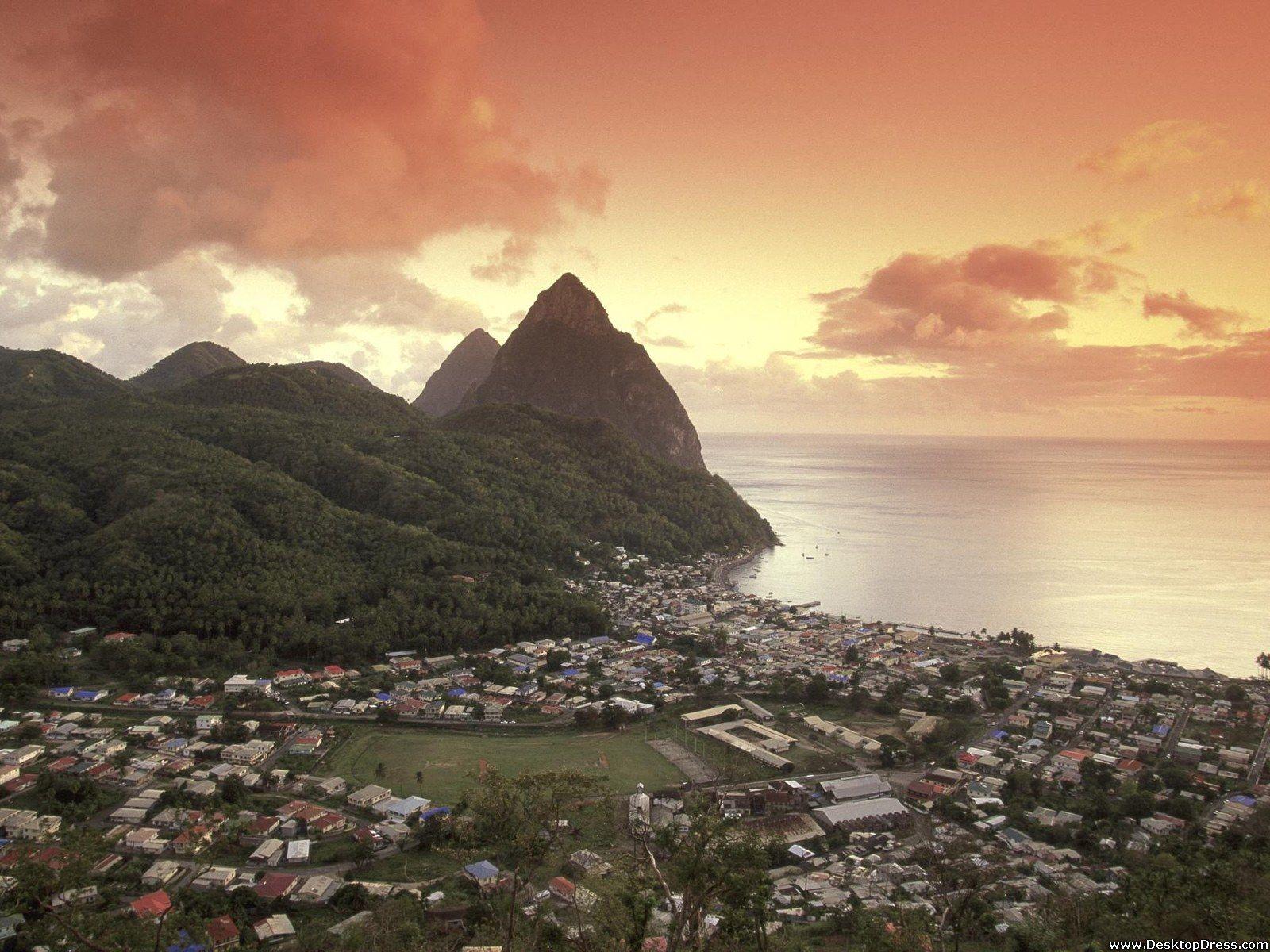 Saint Lucia Desktop Wallpapers - Top Free Saint Lucia Desktop ...