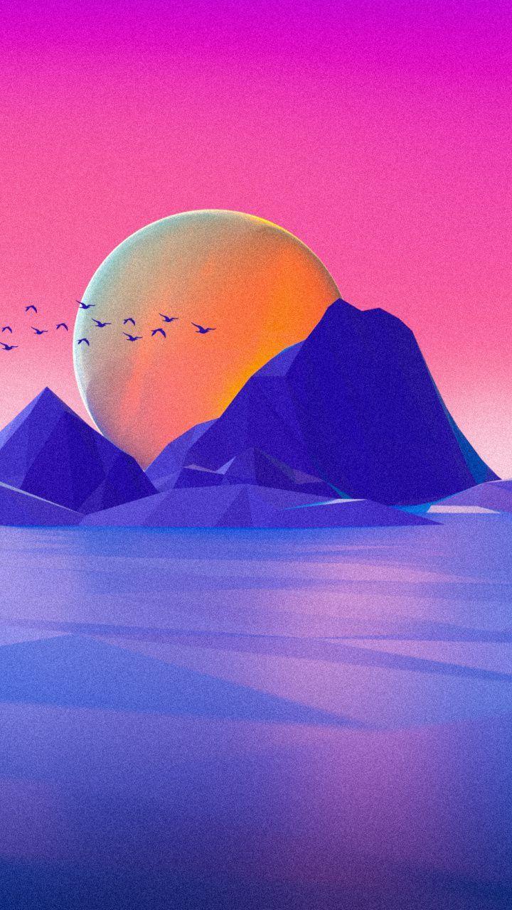 Sunset Digital Wallpapers - Top Free Sunset Digital Backgrounds ...