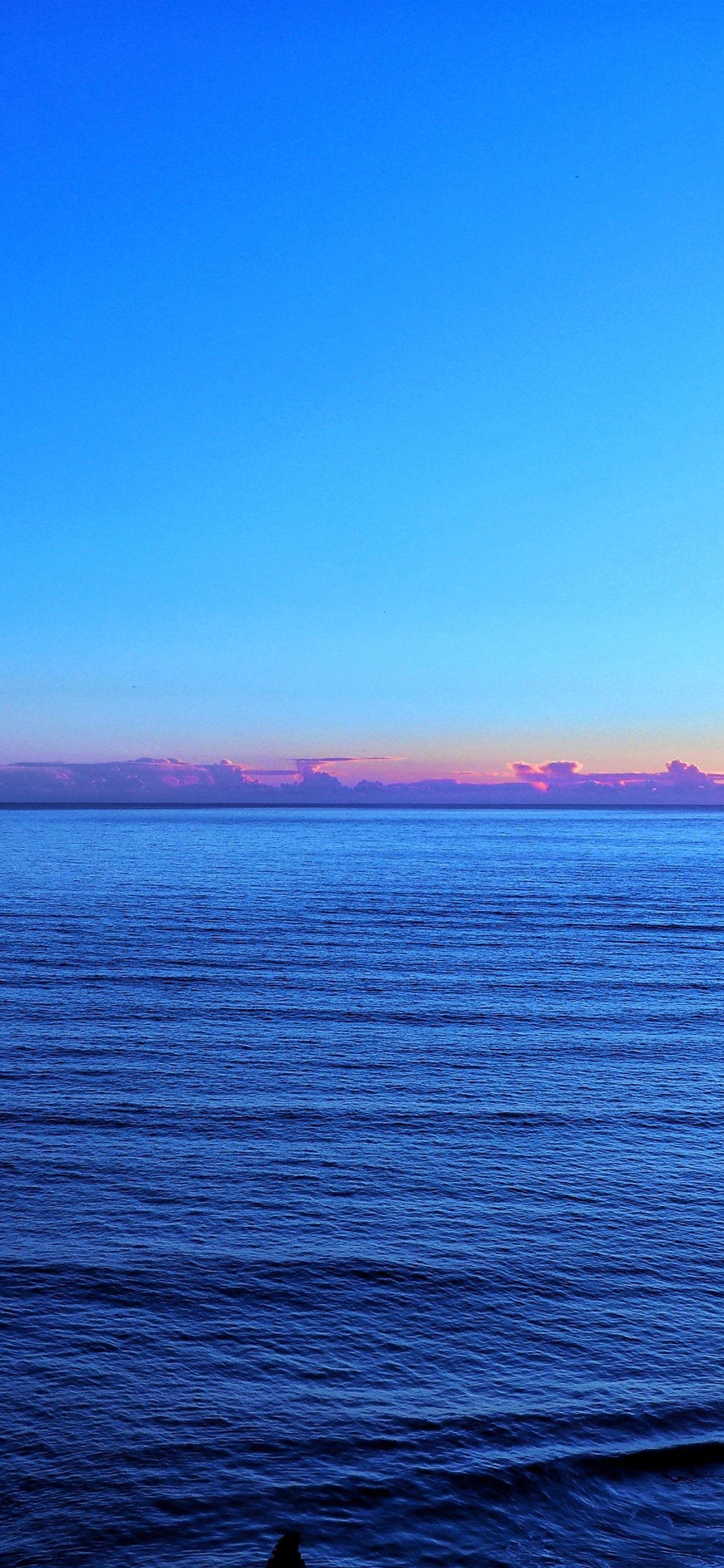 Blue Ocean Sunset Wallpapers - Top Free Blue Ocean Sunset Backgrounds ...