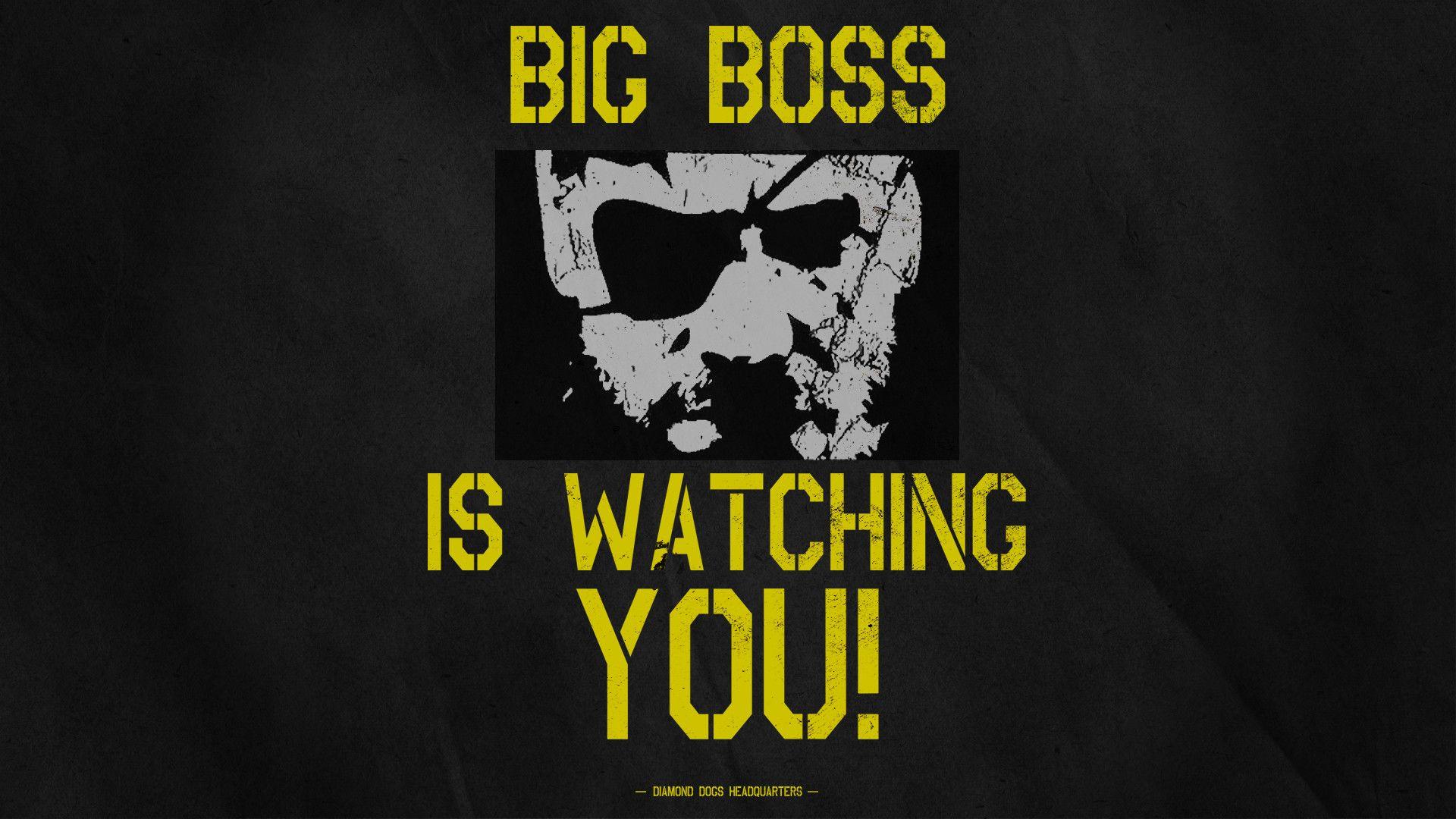 Big Boss Wallpapers - Top Free Big Boss Backgrounds - WallpaperAccess