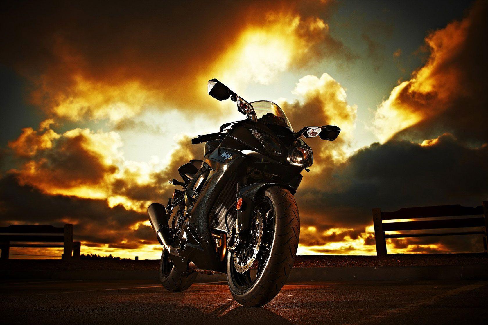 Black HD Motorcycle Wallpapers - Top Free Black HD Motorcycle ...