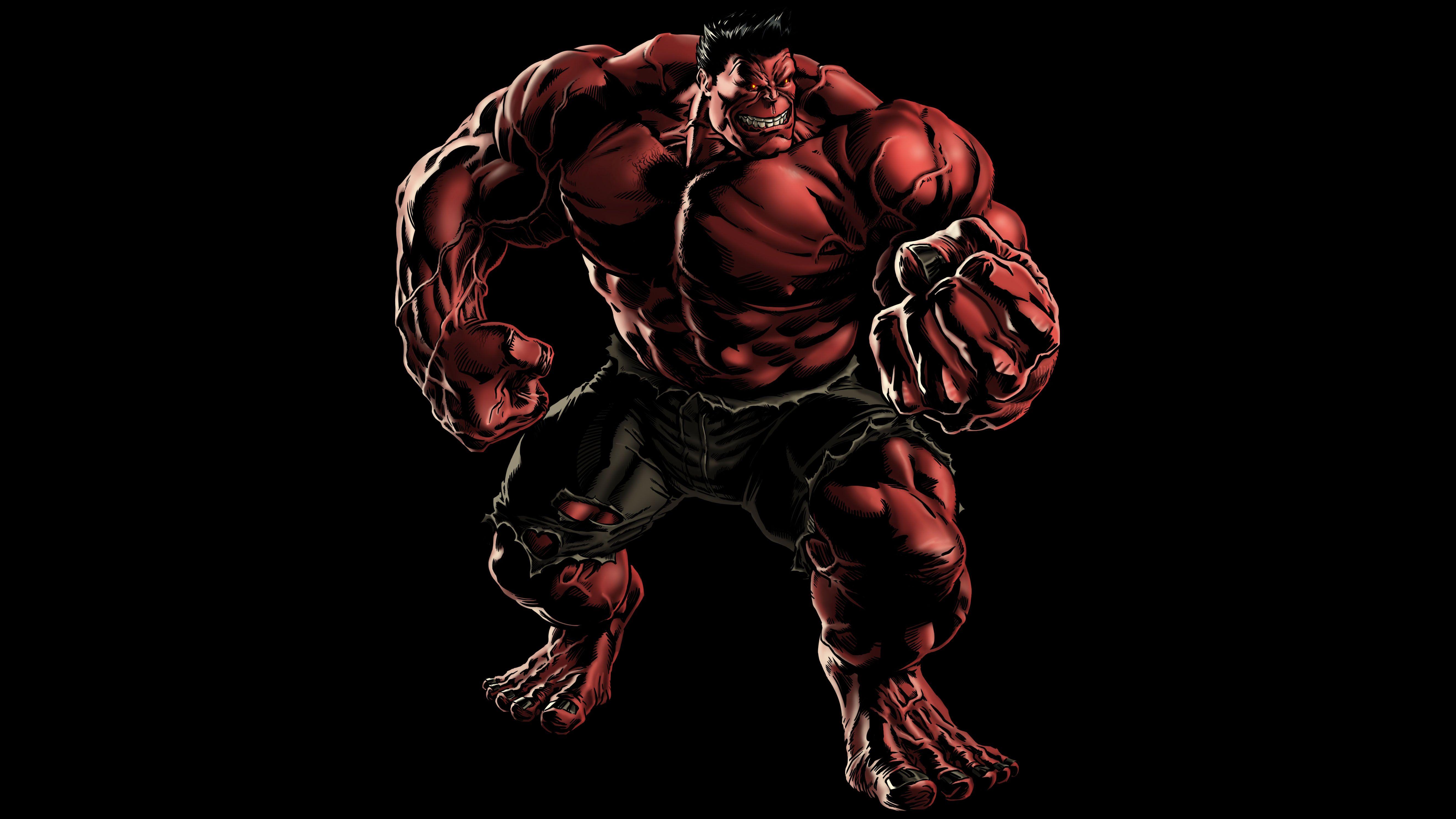 Red Hulk Wallpapers - Top Free Red Hulk Backgrounds - WallpaperAccess
