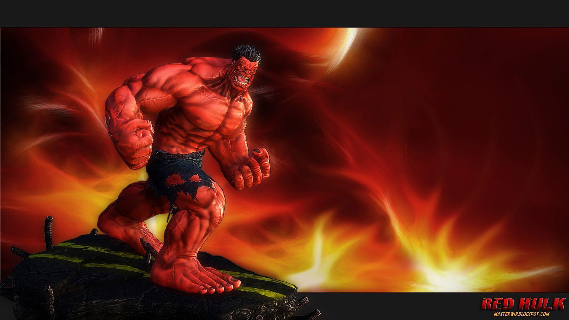 Red Hulk Wallpapers - Top Free Red Hulk Backgrounds - WallpaperAccess