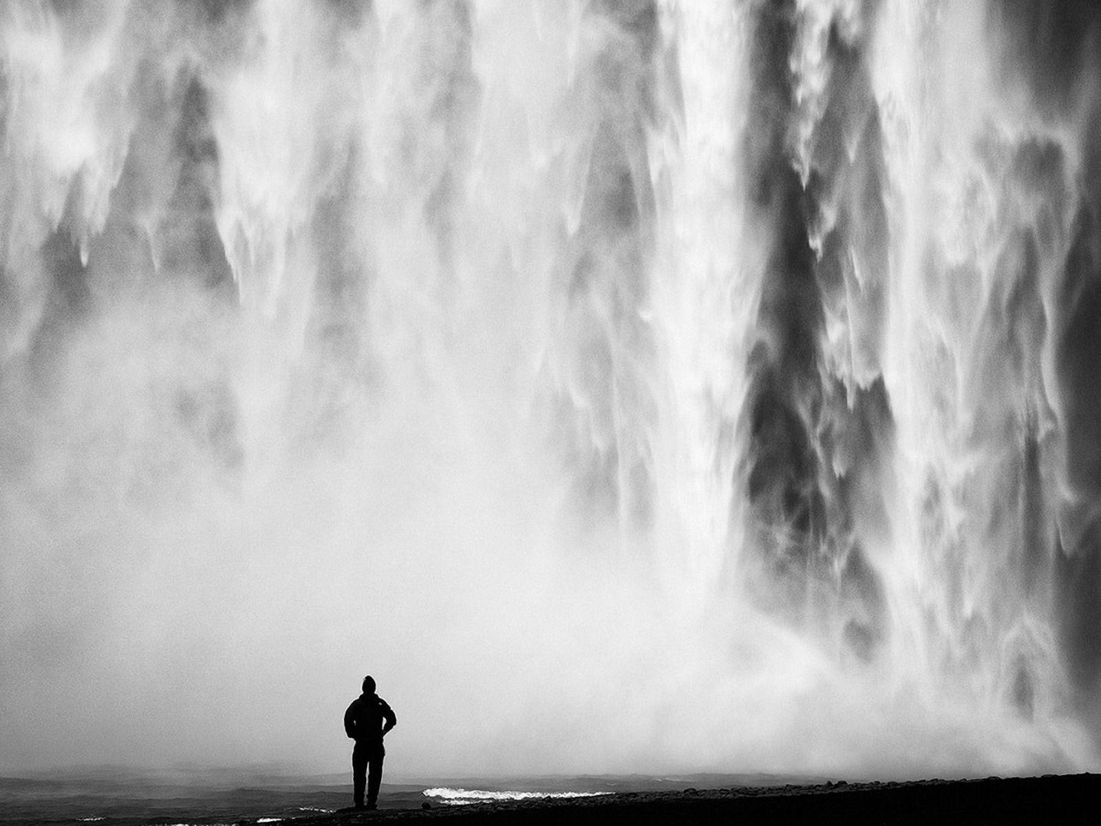 Black Waterfall Wallpapers - Top Free Black Waterfall Backgrounds ...