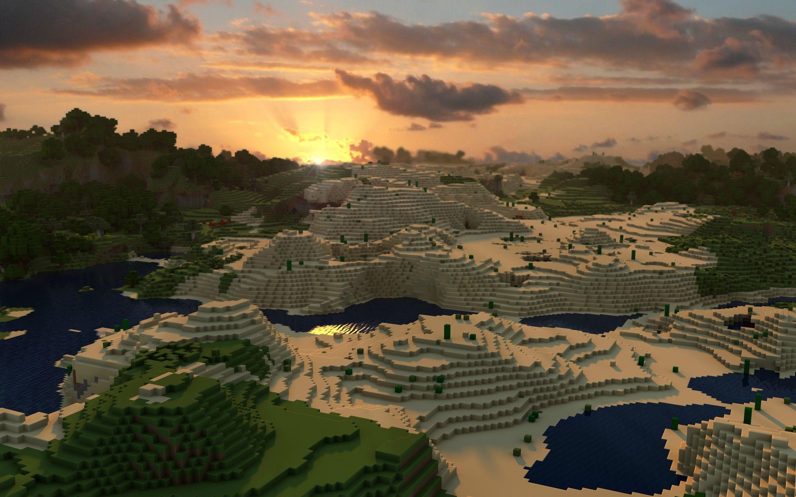 Minecraft Desert Wallpapers - Top Free Minecraft Desert Backgrounds ...