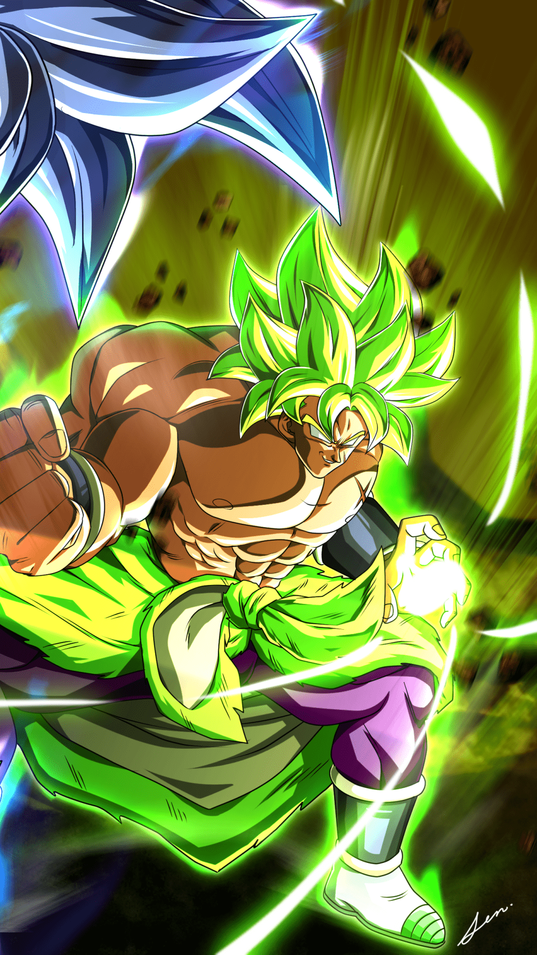 Broly Phone Wallpapers - Top Free Broly Phone Backgrounds - WallpaperAccess