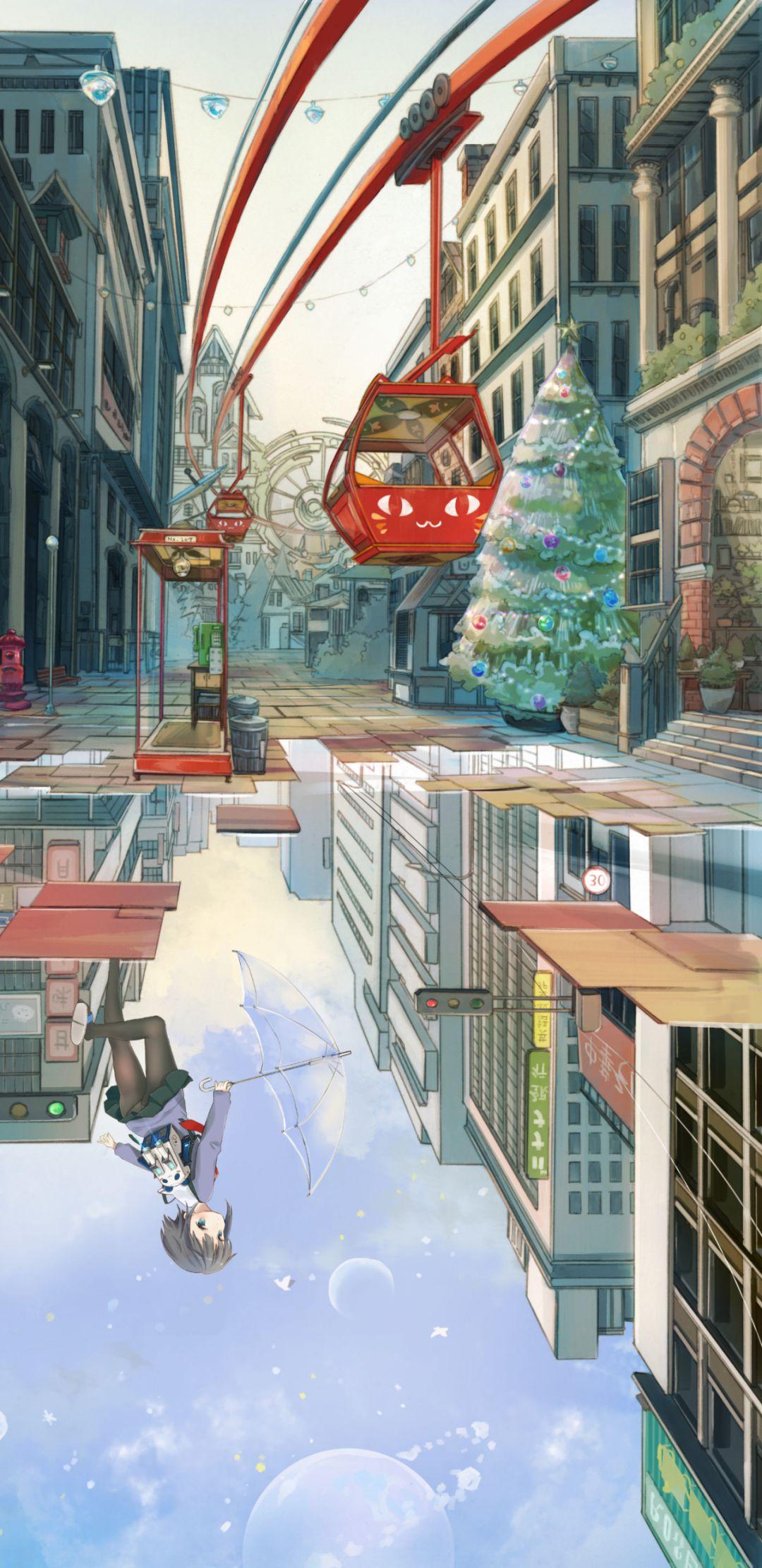 Anime Building Wallpapers - Top Free Anime Building Backgrounds ...