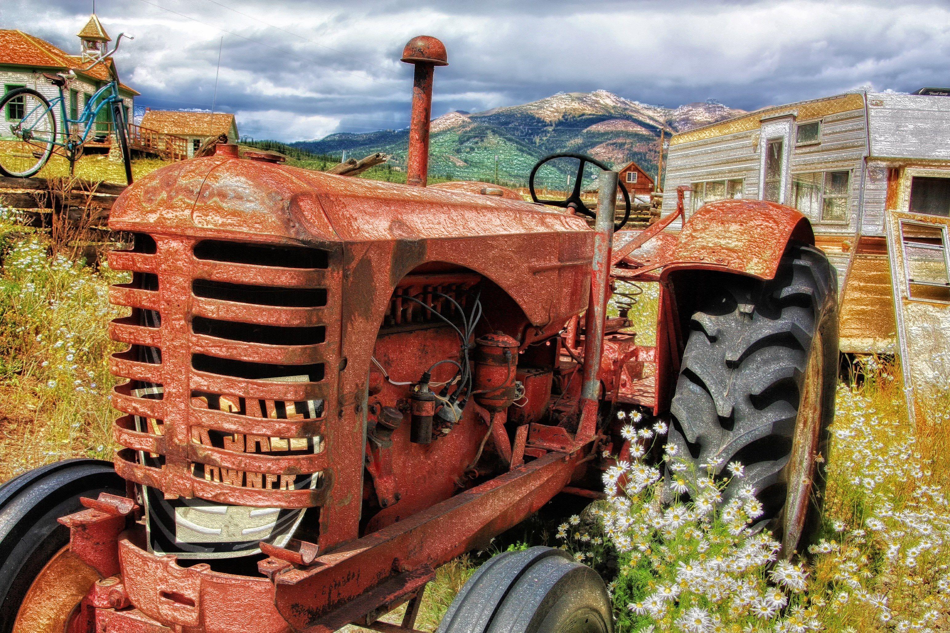 Old Tractor Wallpapers - Top Free Old Tractor Backgrounds - WallpaperAccess