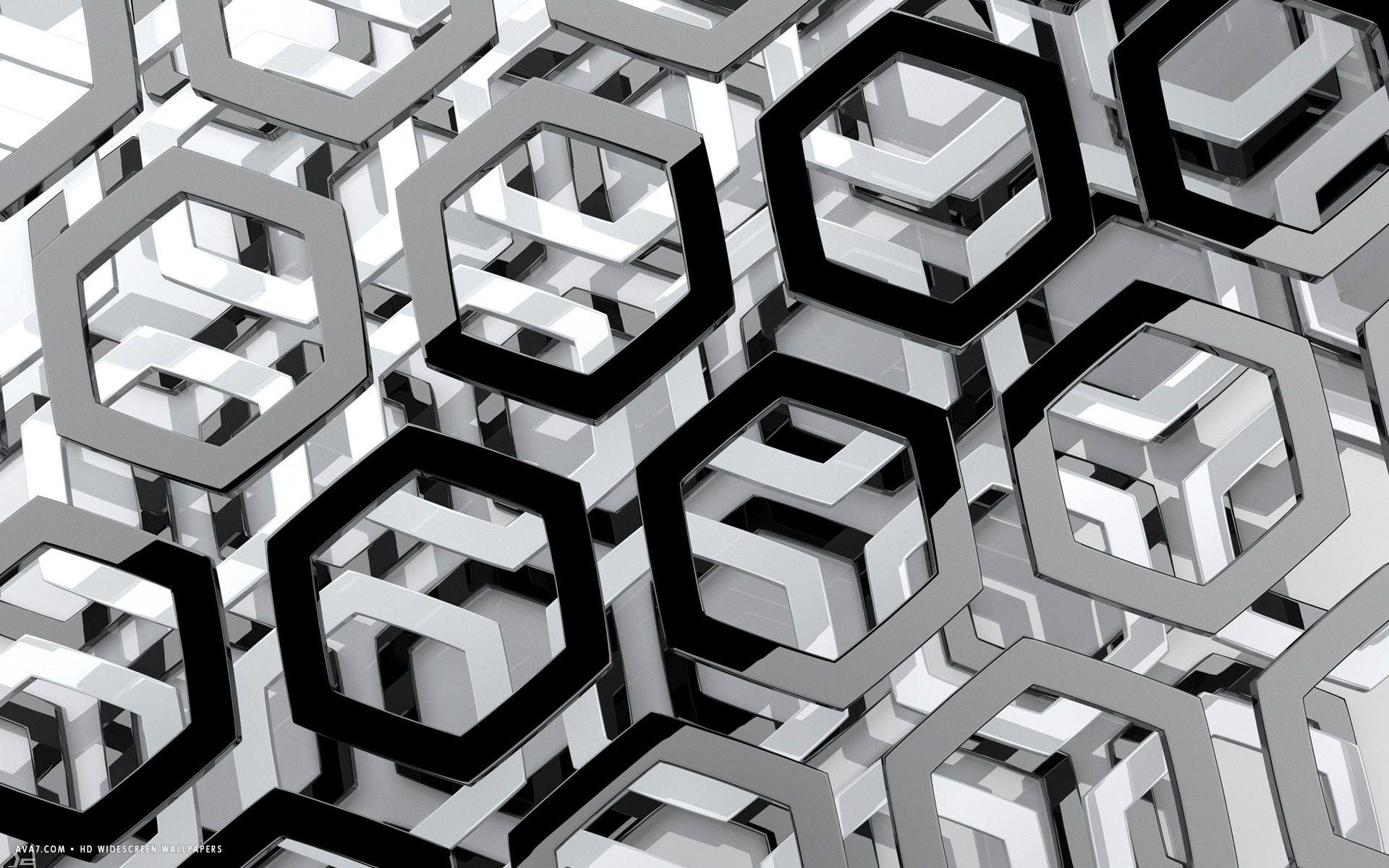 3D Hexagon Wallpapers - Top Free 3D Hexagon Backgrounds - WallpaperAccess