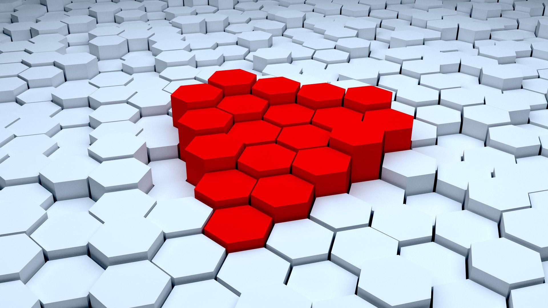 3D Hexagon Wallpapers - Top Free 3D Hexagon Backgrounds - WallpaperAccess