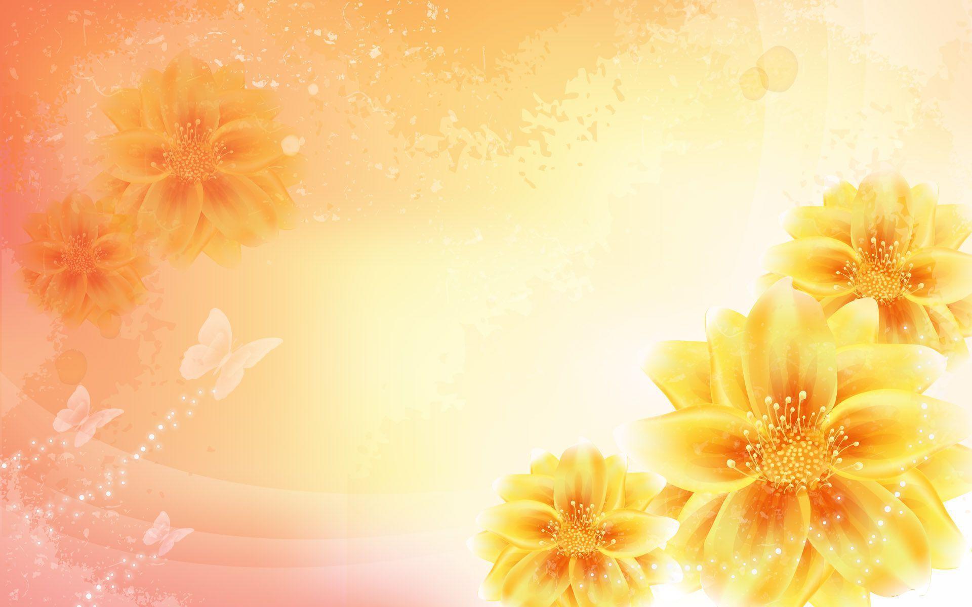 Pastel Yellow Floral Wallpapers - Top Free Pastel Yellow Floral ...