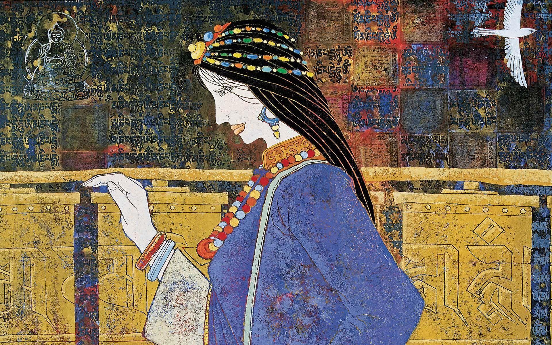 Tibet Art Wallpapers - Top Free Tibet Art Backgrounds - WallpaperAccess