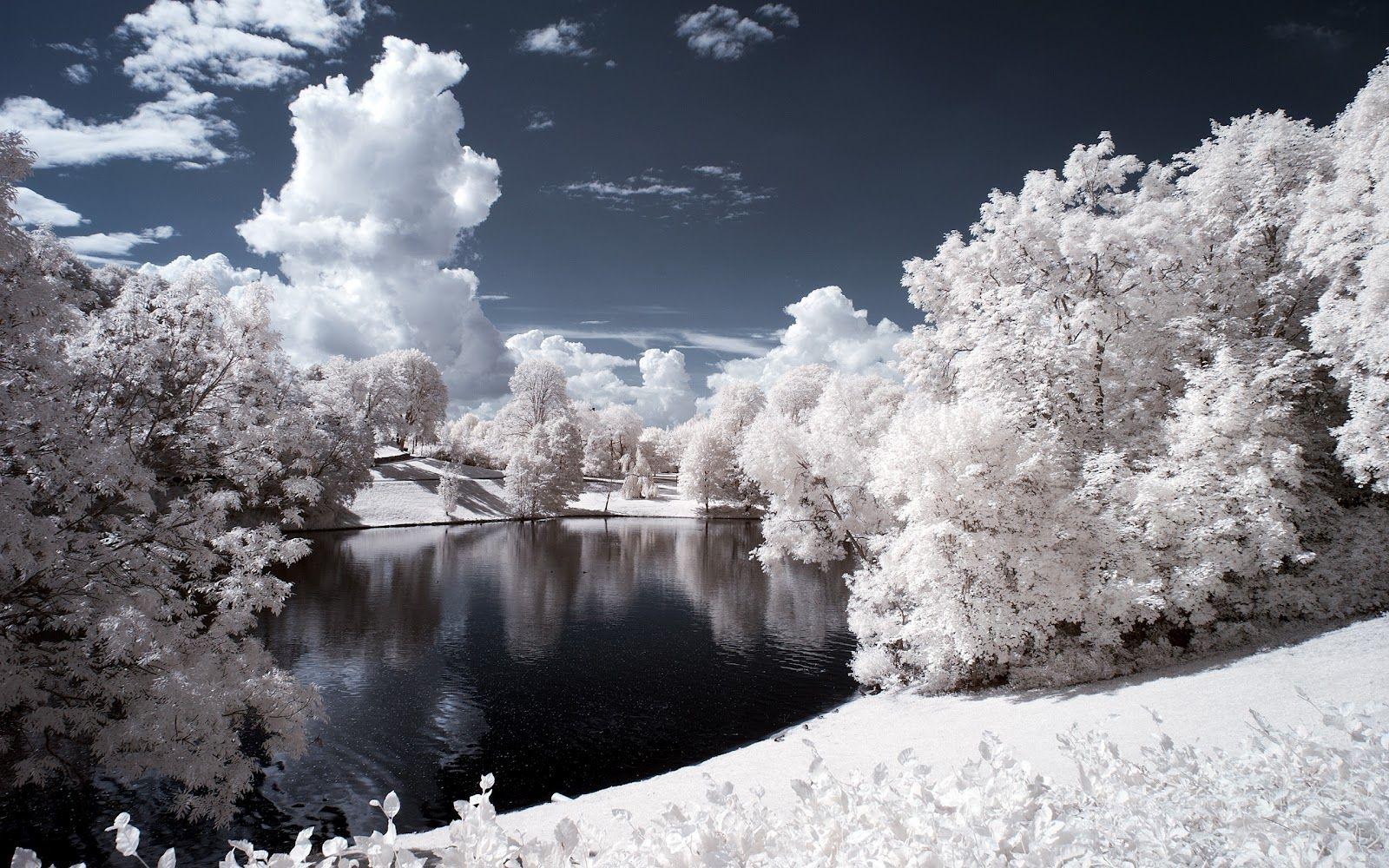 Snowy Lake Wallpapers - Top Free Snowy Lake Backgrounds - WallpaperAccess