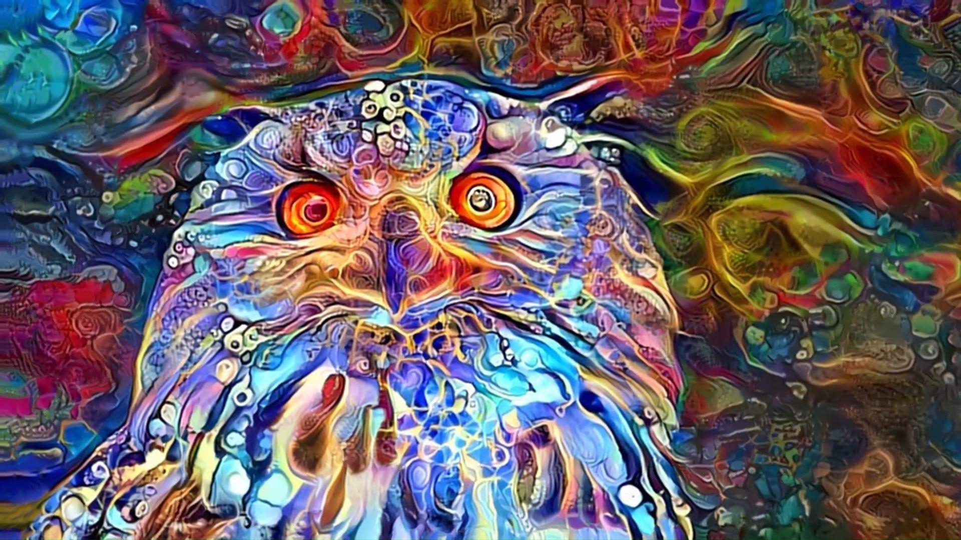 Trippy Owl Wallpapers - Top Free Trippy Owl Backgrounds - WallpaperAccess