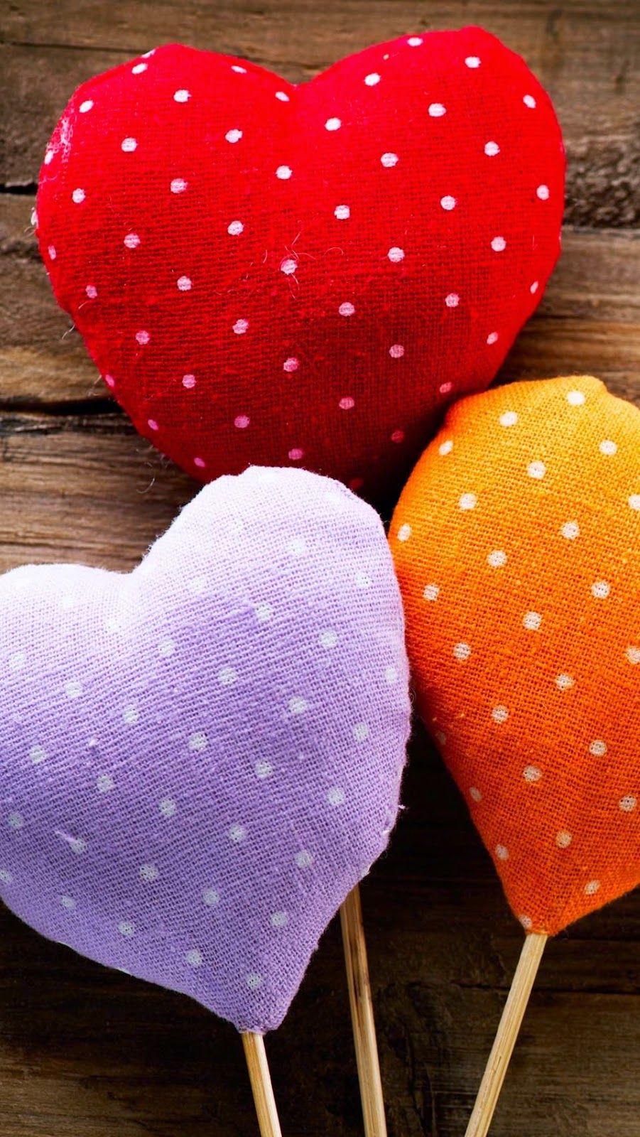 Colorful Hearts iPhone Wallpapers - Top Free Colorful Hearts iPhone ...
