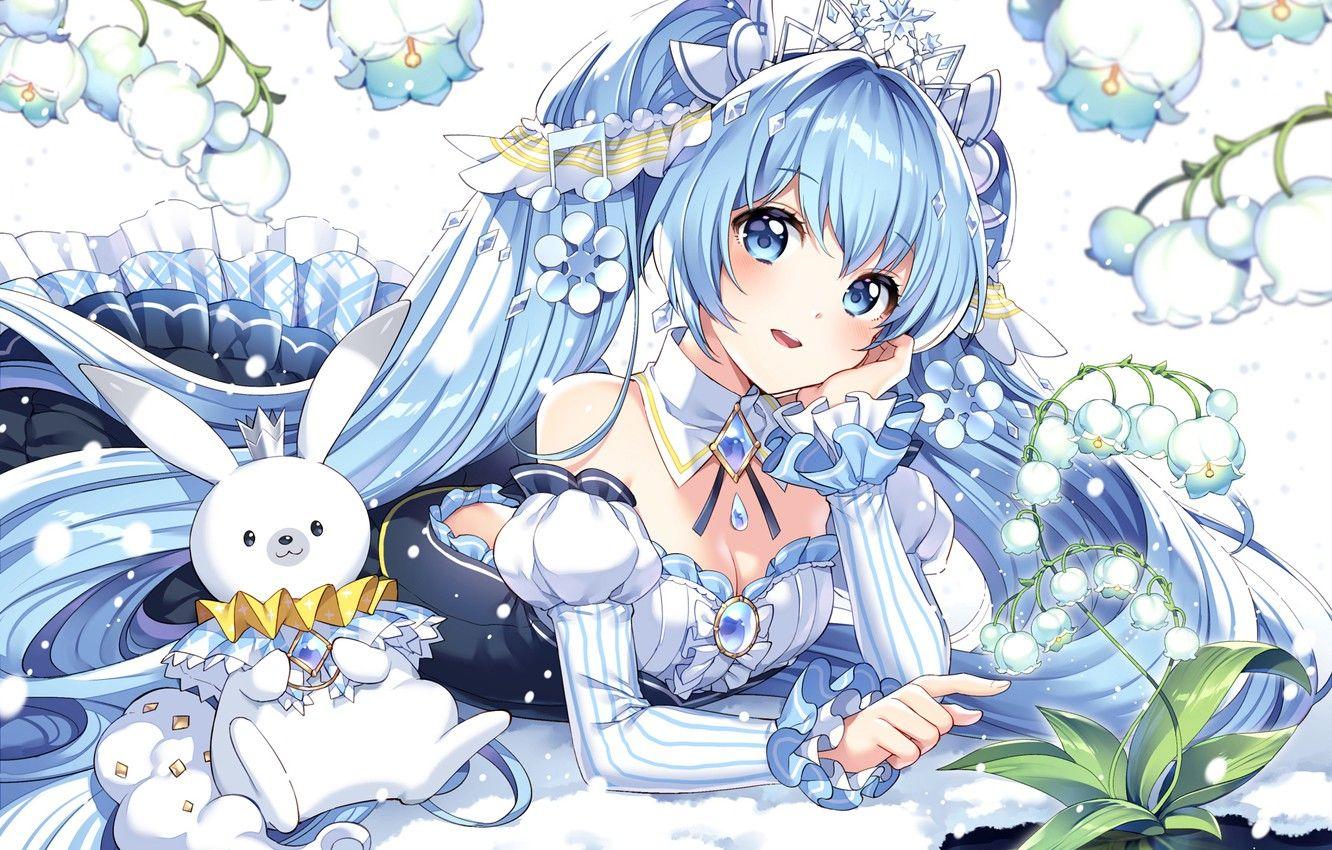 Snow Miku Wallpapers - Top Free Snow Miku Backgrounds - WallpaperAccess