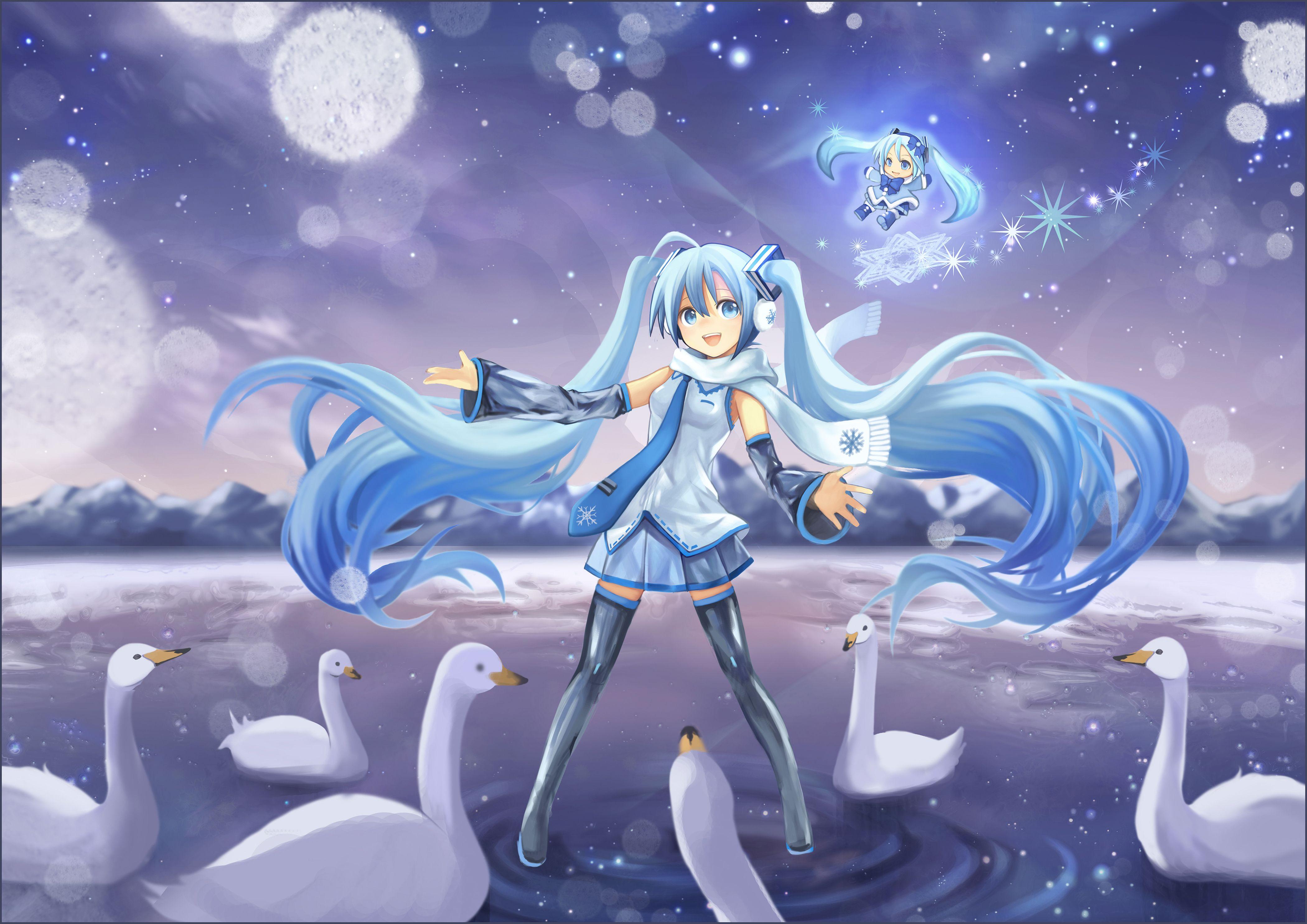 Snow Miku Wallpapers - Top Free Snow Miku Backgrounds - WallpaperAccess