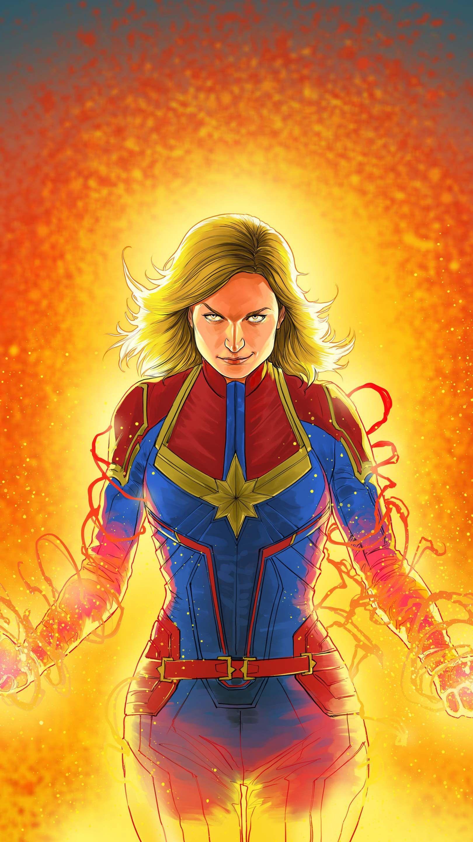 Captain Marvel Comic Wallpapers - Top Free Captain Marvel Comic Backgrounds - WallpaperAccess