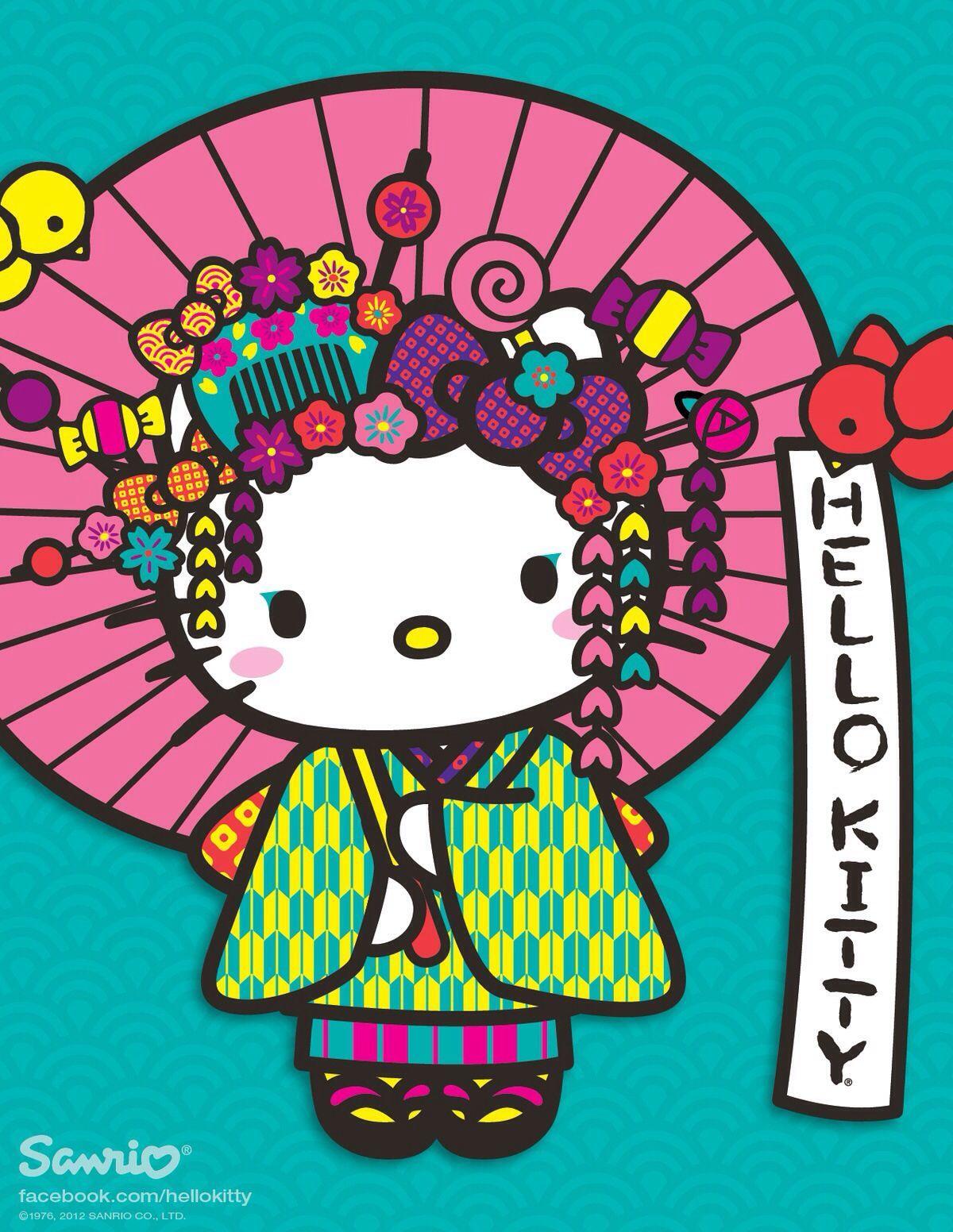 Hello Kitty Geisha Wallpapers - Top Free Hello Kitty Geisha Backgrounds ...