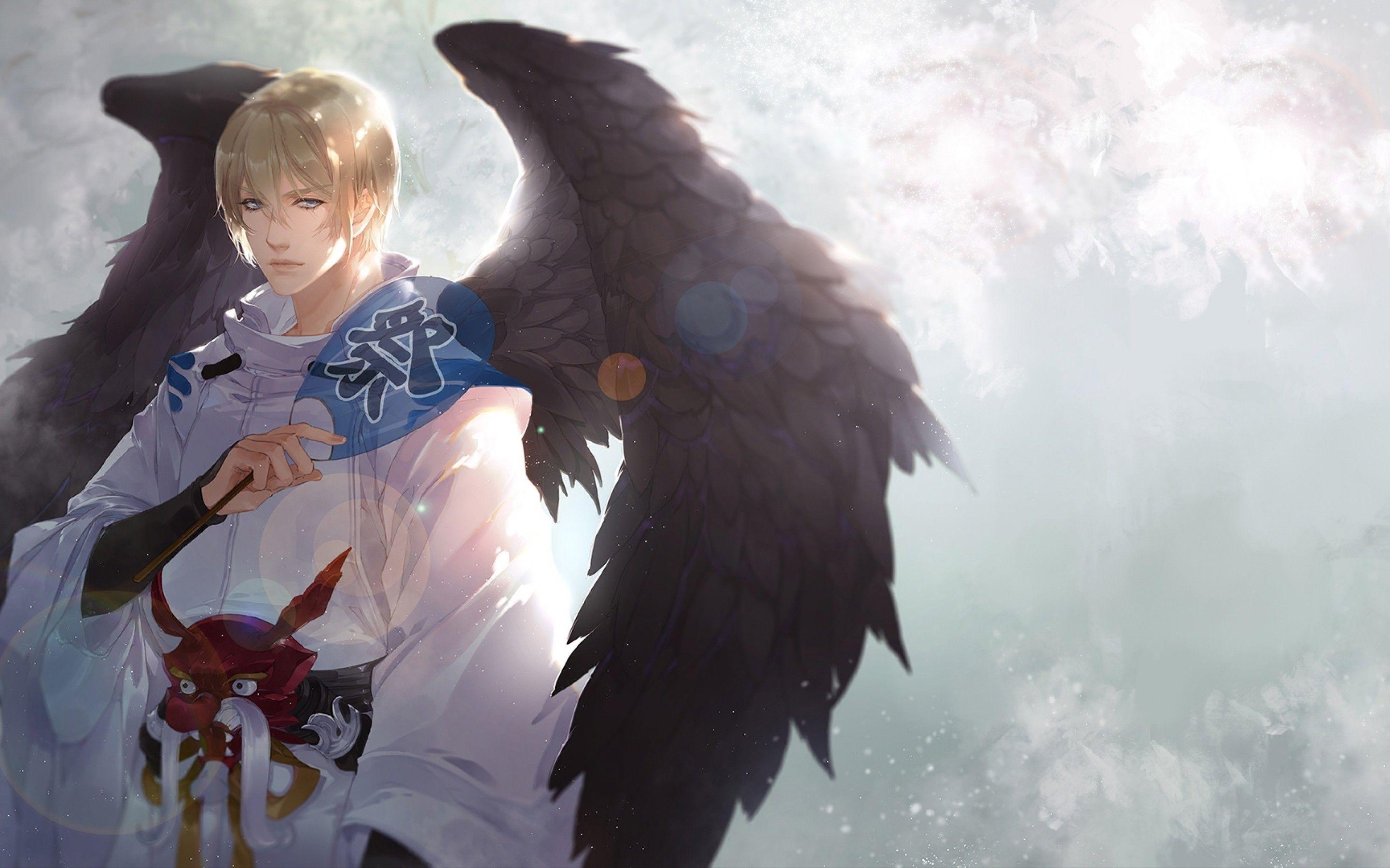 Anime Angel Boy Wallpapers - Top Free Anime Angel Boy Backgrounds ...