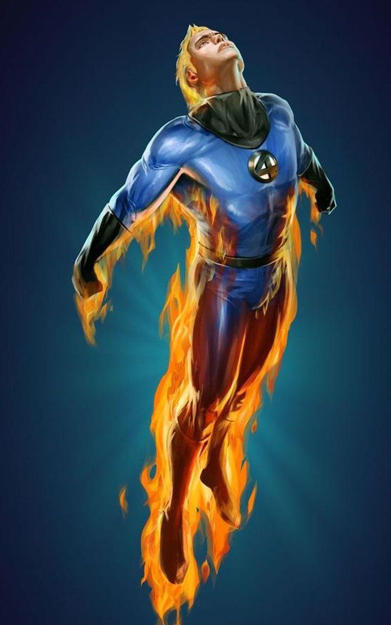 Human Torch Wallpapers - Top Free Human Torch Backgrounds - WallpaperAccess
