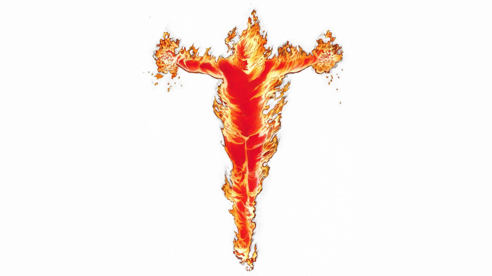 Human Torch Wallpapers - Top Free Human Torch Backgrounds - WallpaperAccess