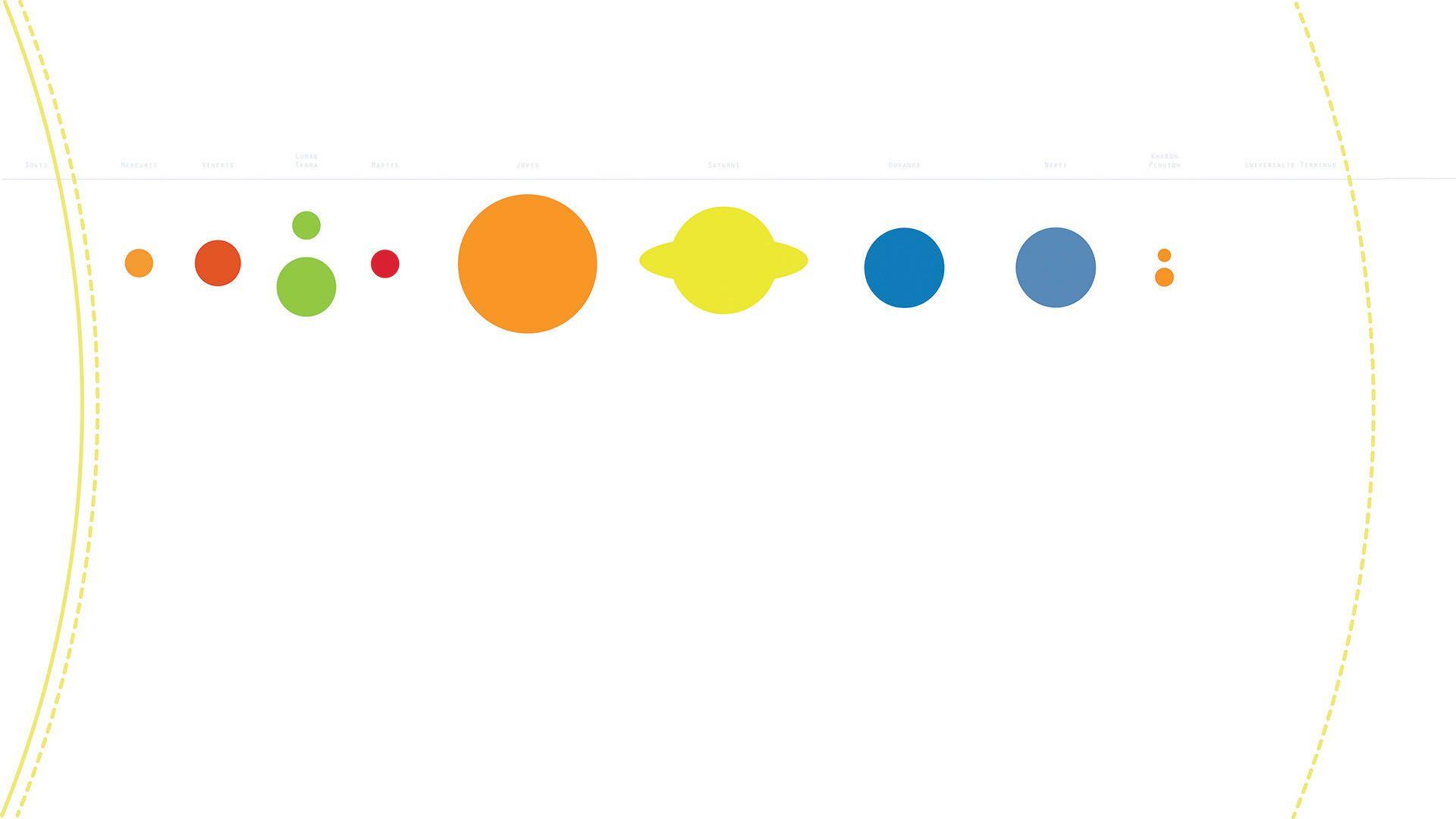 Solar System Minimal Wallpapers - Top Free Solar System Minimal ...