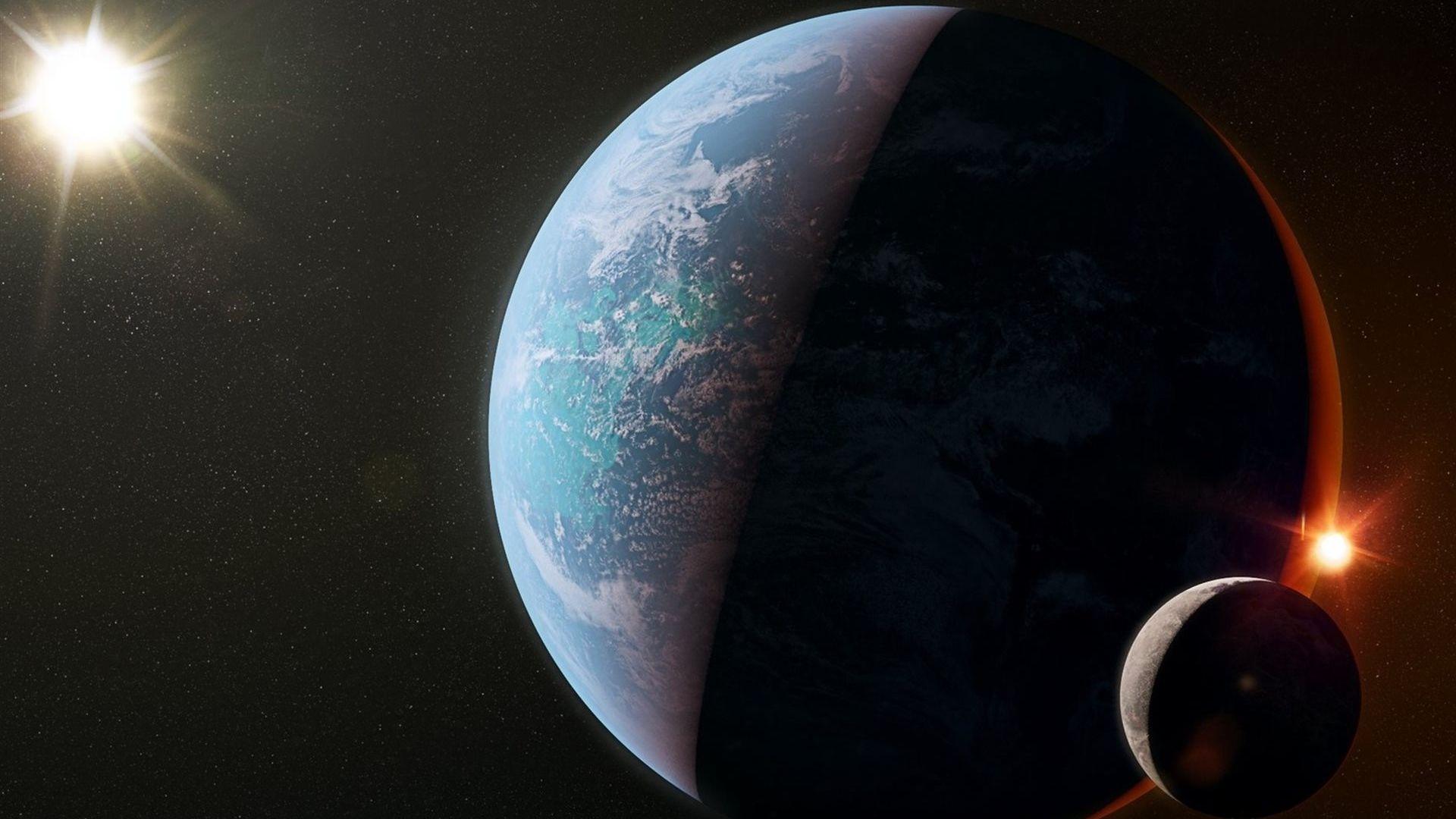 Earth Solar System Wallpapers - Top Free Earth Solar System Backgrounds ...