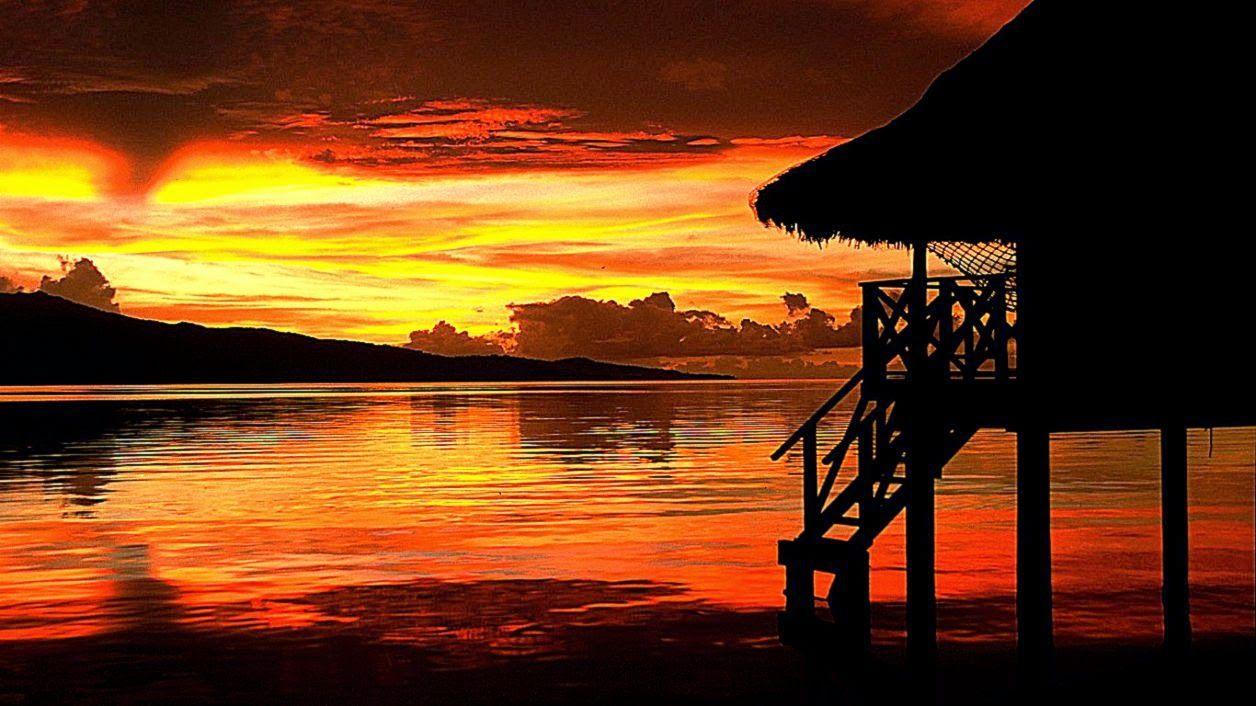 Beach Sunset Dual Screen Wallpapers - Top Free Beach Sunset Dual Screen ...