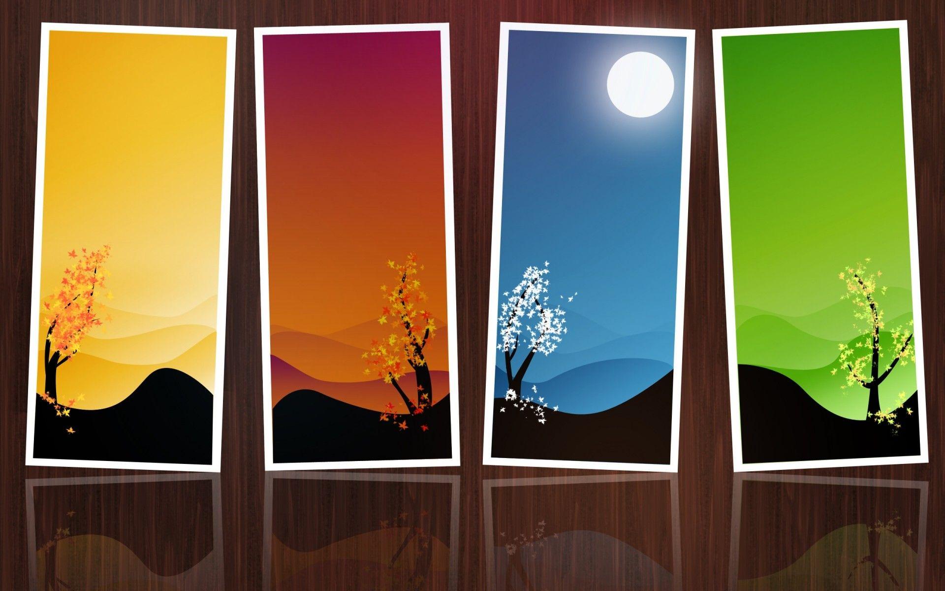 4 Seasons Wallpapers - Top Free 4 Seasons Backgrounds - WallpaperAccess