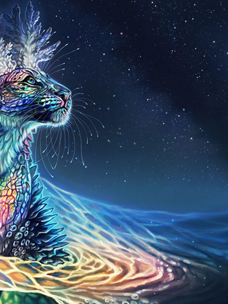 Colorful Moon Wallpapers - Top Free Colorful Moon Backgrounds ...