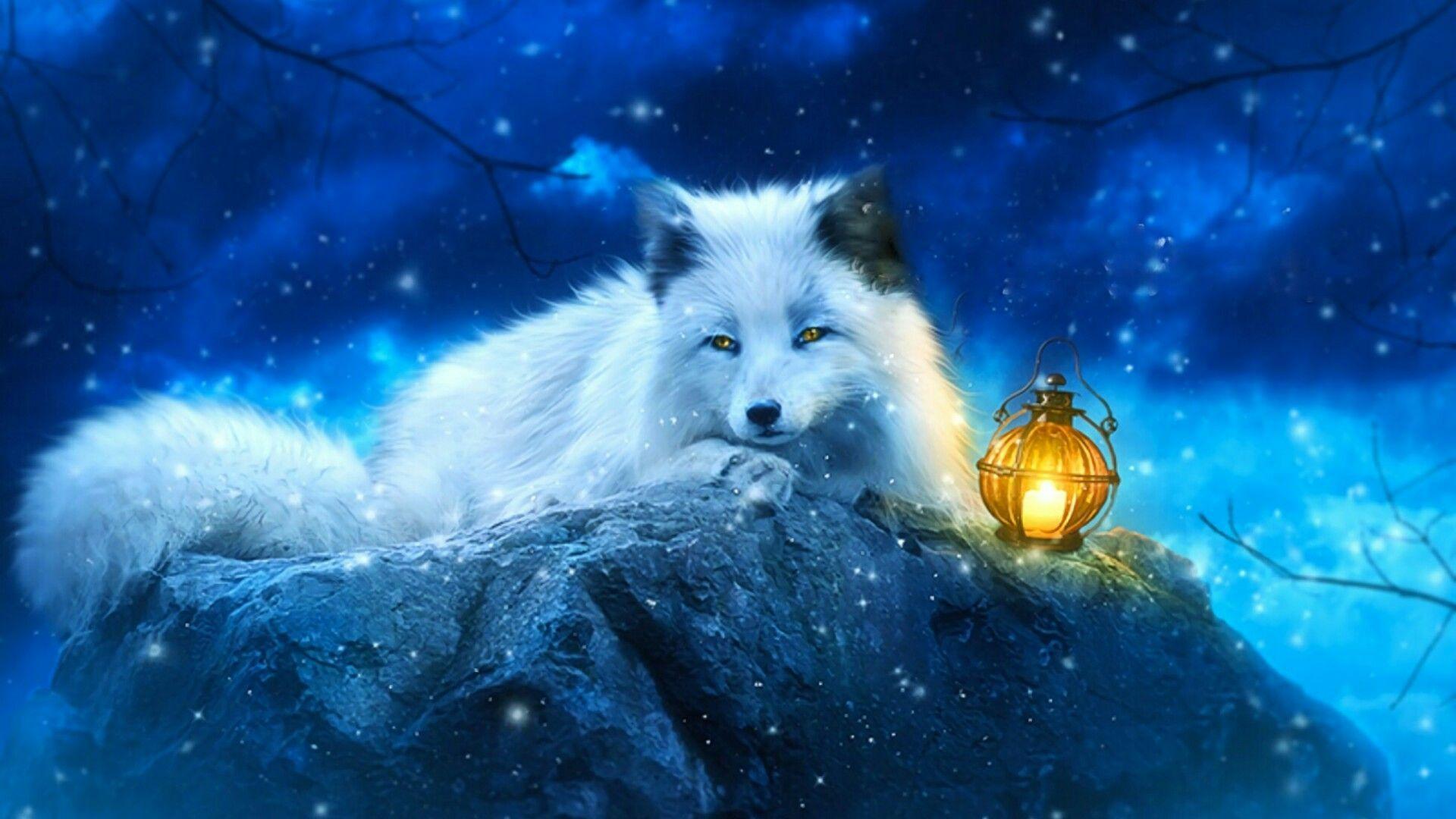 Winter Fox Wallpapers - Top Free Winter Fox Backgrounds - WallpaperAccess