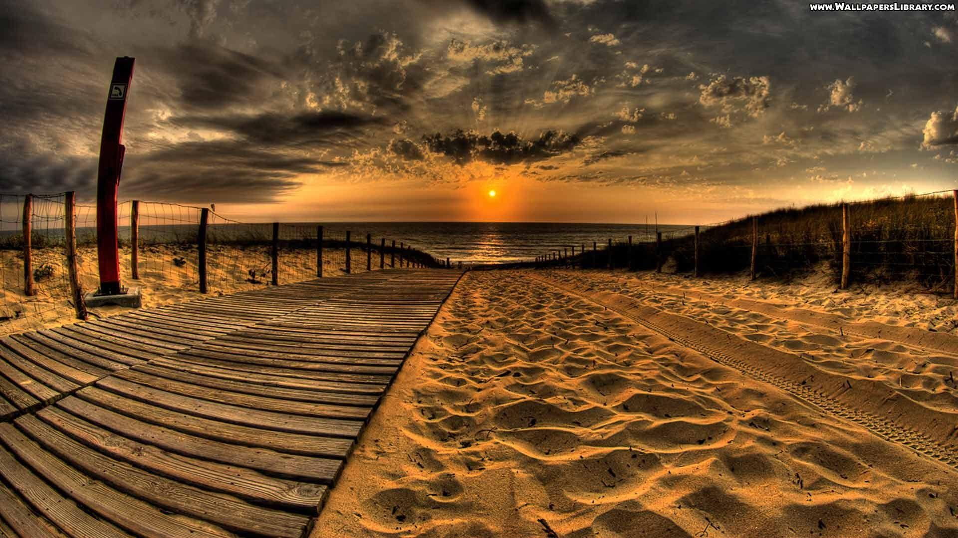 Boardwalk at Sunset Wallpapers - Top Free Boardwalk at Sunset ...