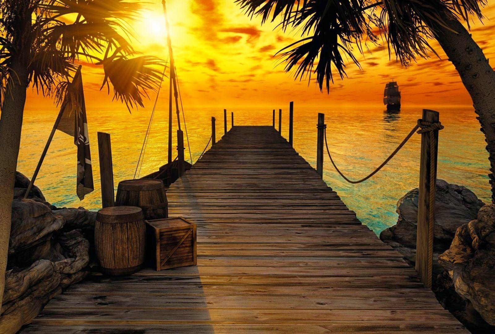 Boardwalk at Sunset Wallpapers - Top Free Boardwalk at Sunset ...