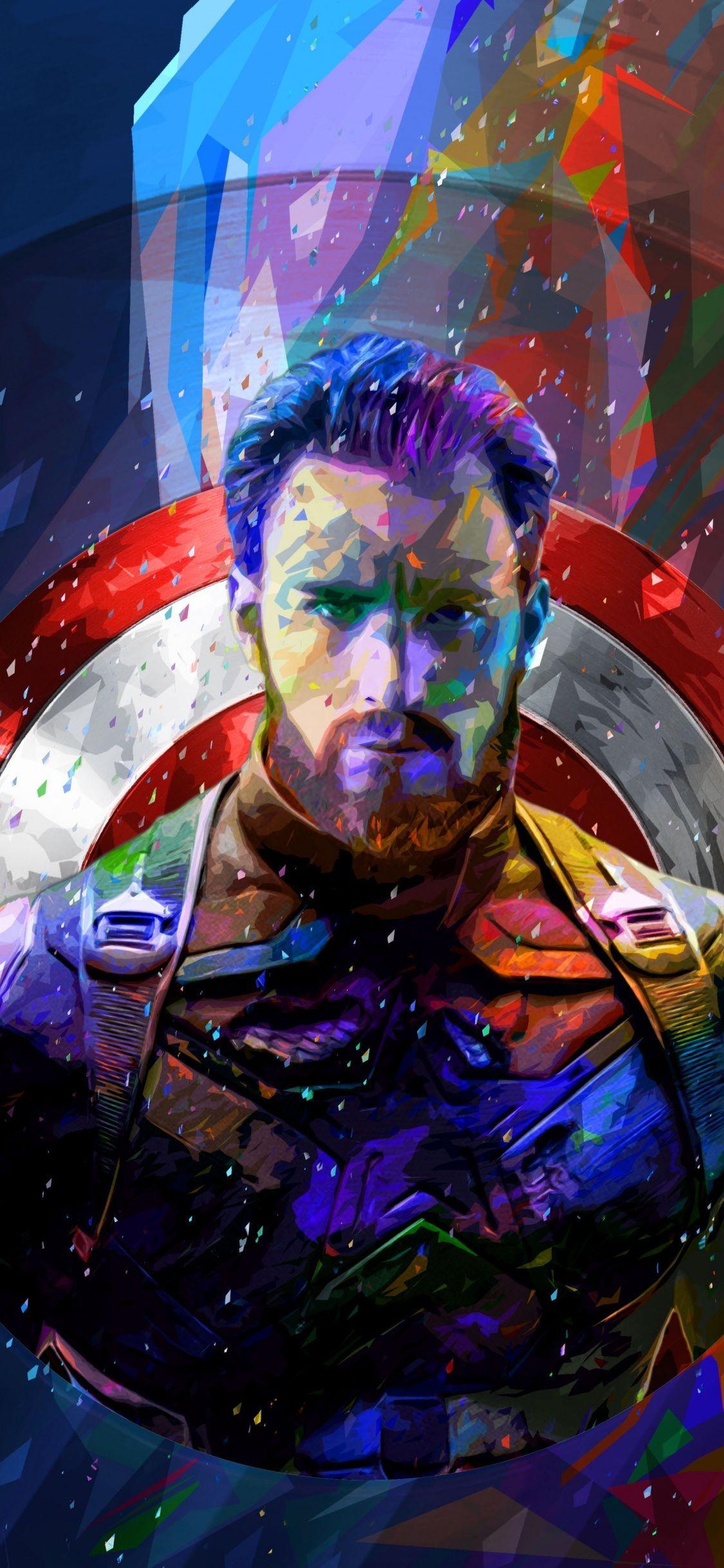Captain America Abstract Wallpapers - Top Free Captain America Abstract ...