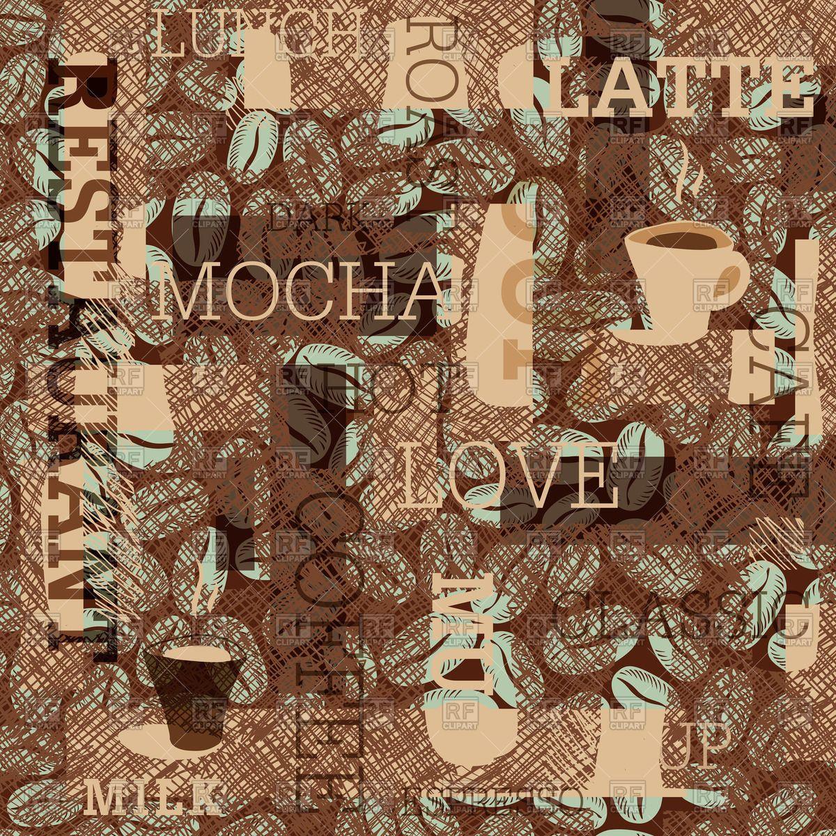 Coffee Pattern Wallpapers - Top Free Coffee Pattern Backgrounds ...