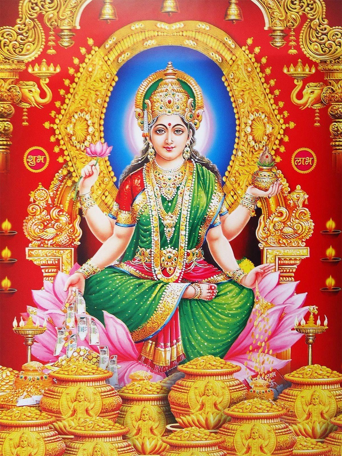 Lakshmi Mata Wallpapers - Top Free Lakshmi Mata Backgrounds ...